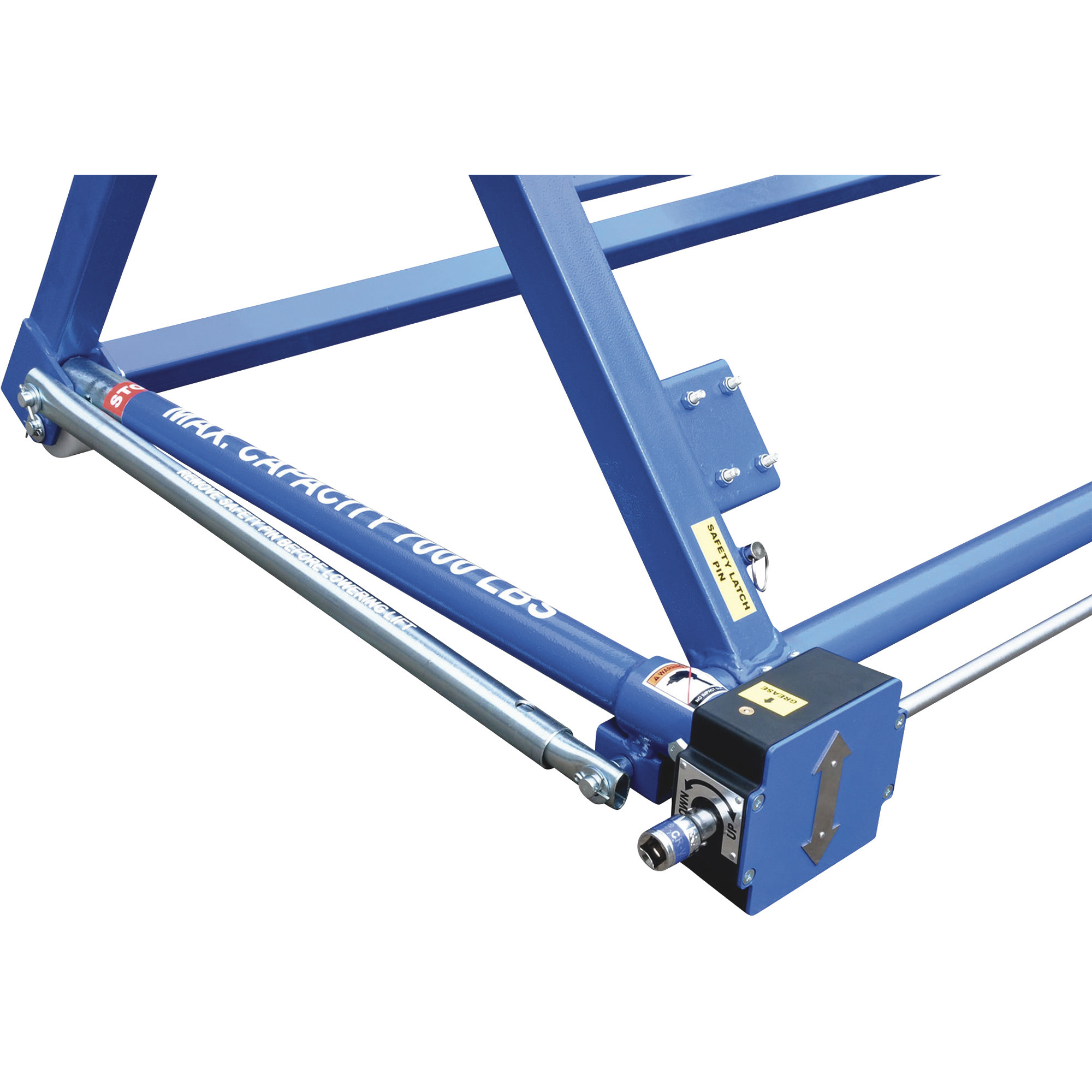 iDEAL Portable, Low-Rise Auto Tilt Lift, 7000-Lb. Capacity, Model# TLX ...