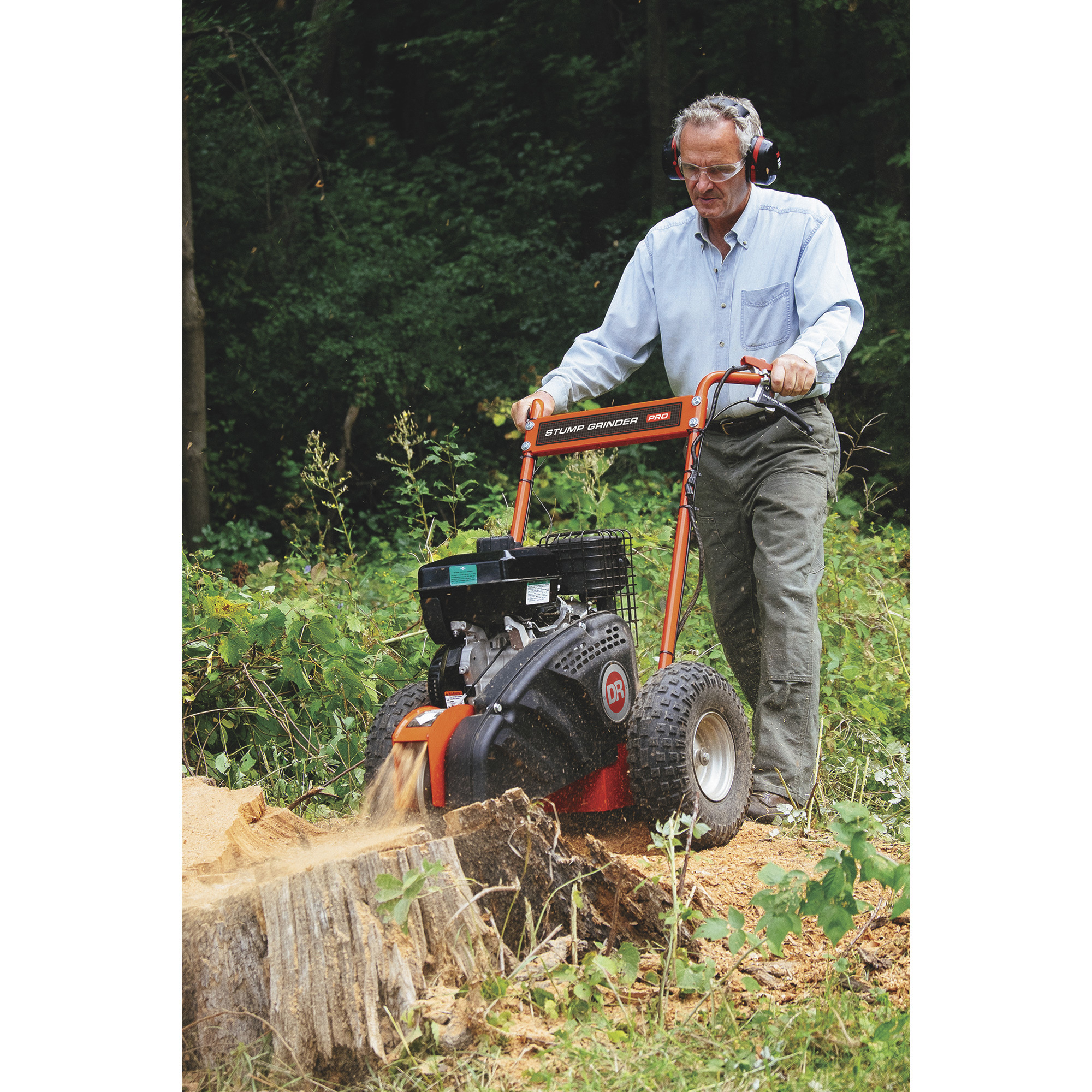 DR Power PRO Stump Grinder, 9.2 HP Engine, Model# ST45015DMN | Northern ...