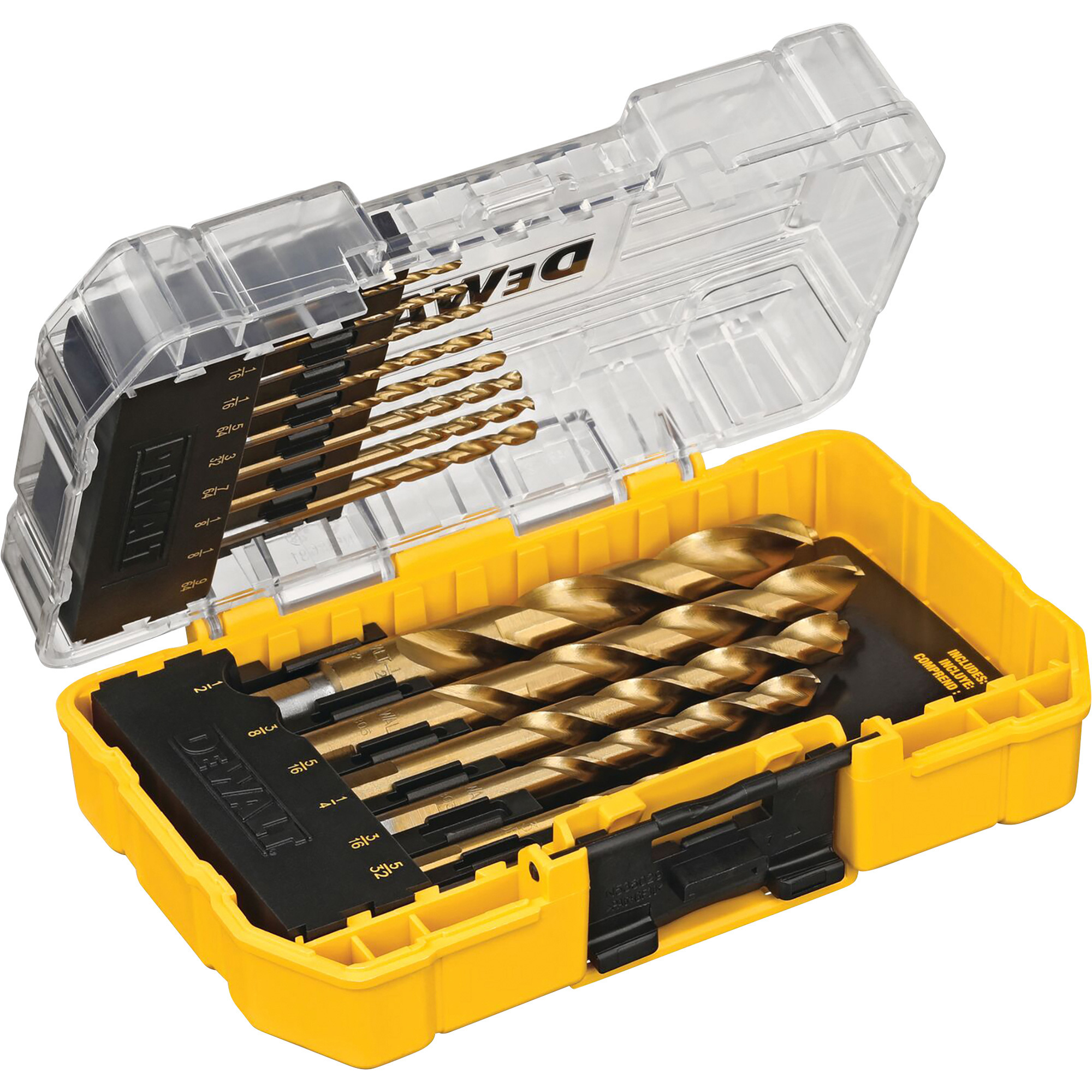 DEWALT Impact Ready Titanium Drill Bit Set, 14-Pc., Model# DW1354 ...