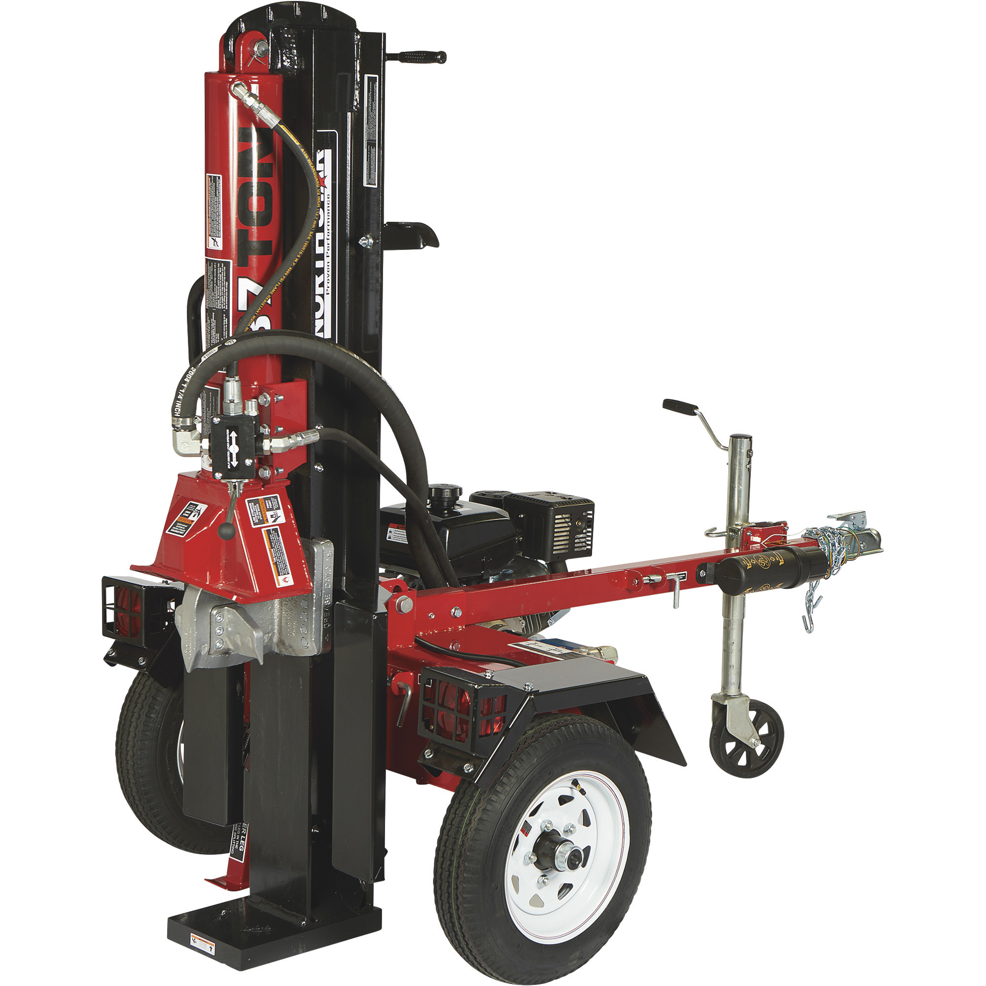 NorthStar Deluxe Horizontal/Vertical Log Splitter with Tow Package, 37 ...
