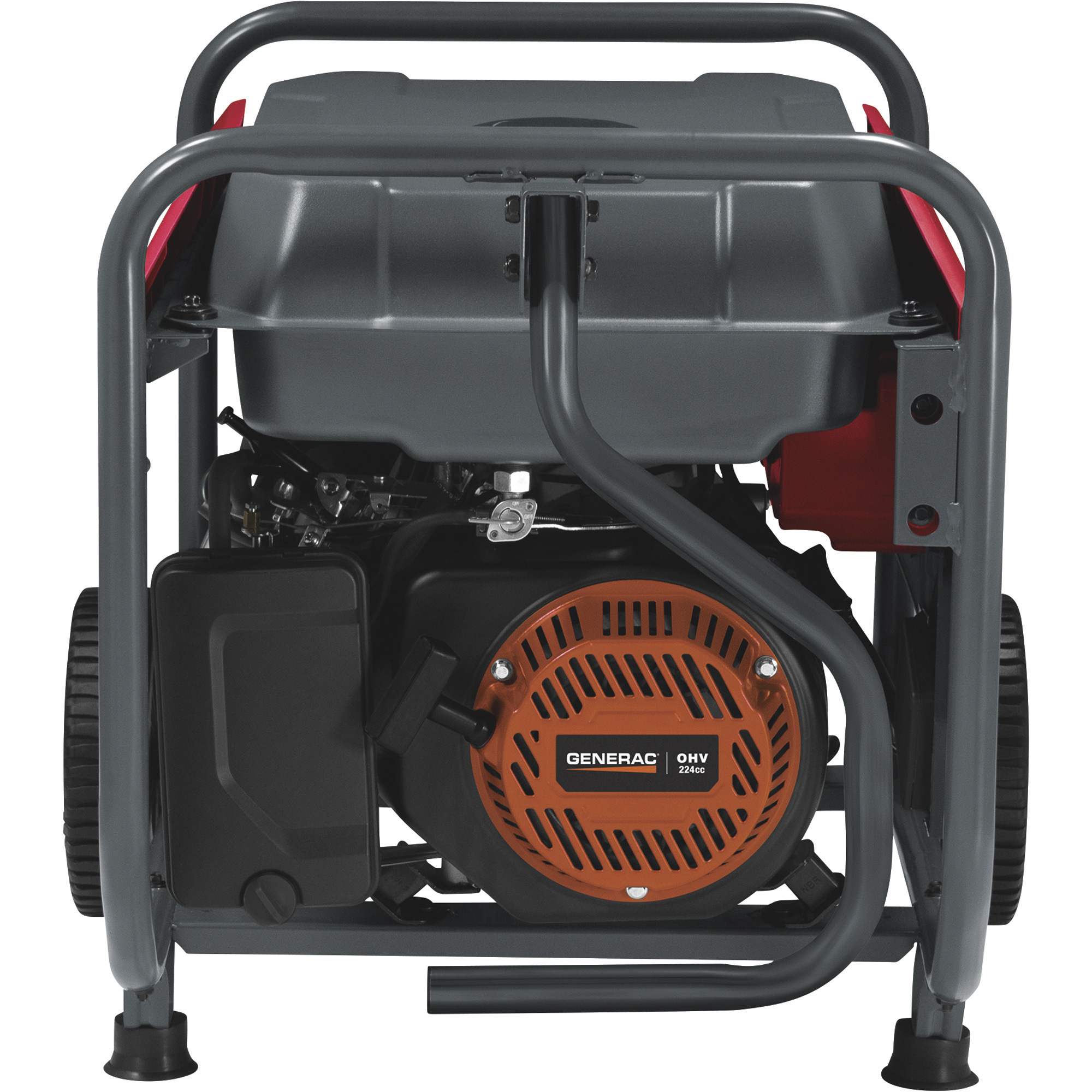 Powermate Portable Generator, 4500 Surge Watts, 3600 Rated Watts ...
