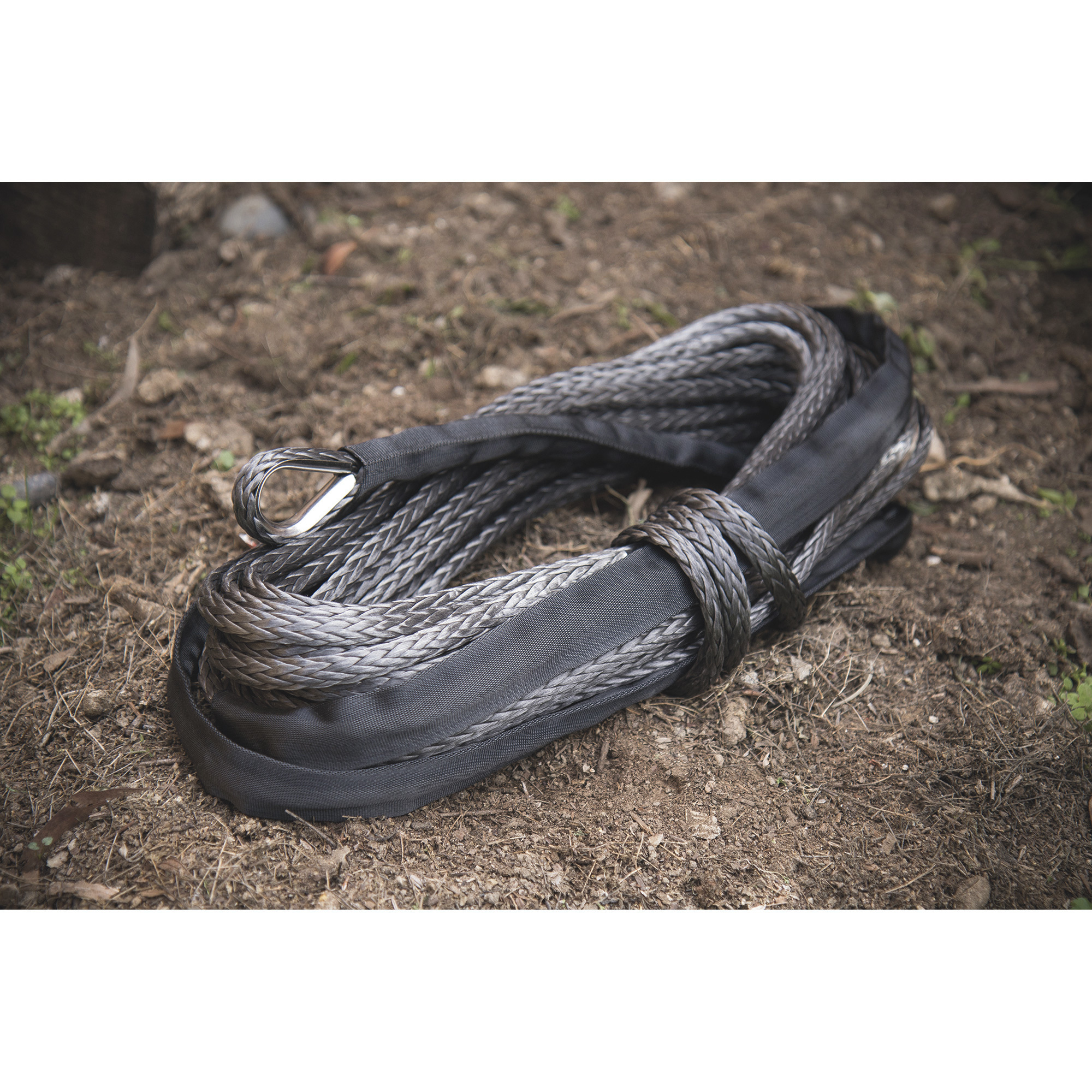 Champion Gray Dyneema 85ft. Synthetic Winch Rope, For 8000-12,000-Lb ...