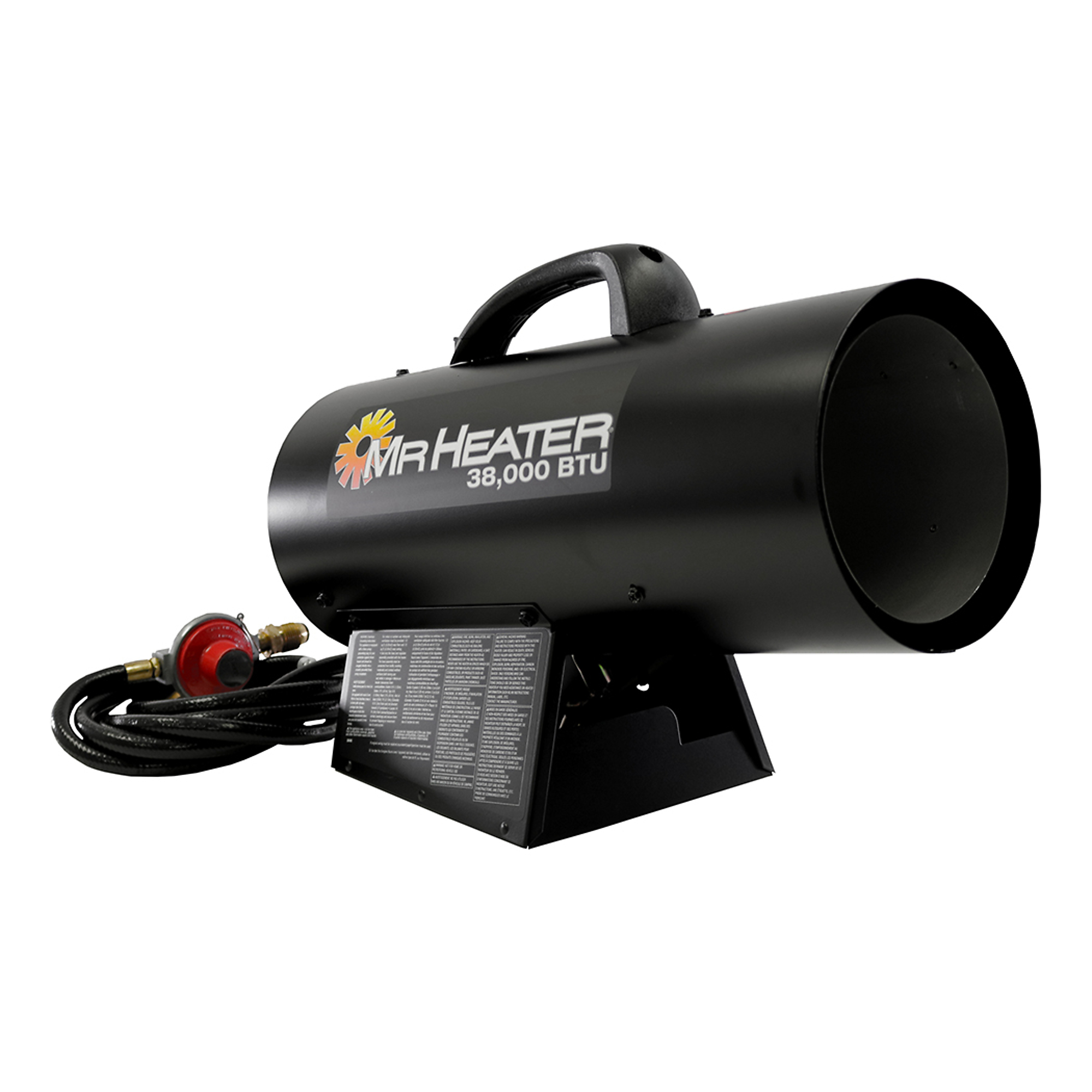 Mr. Heater Liquid Propane Forced Air Construction Heater, 38,000 BTU ...