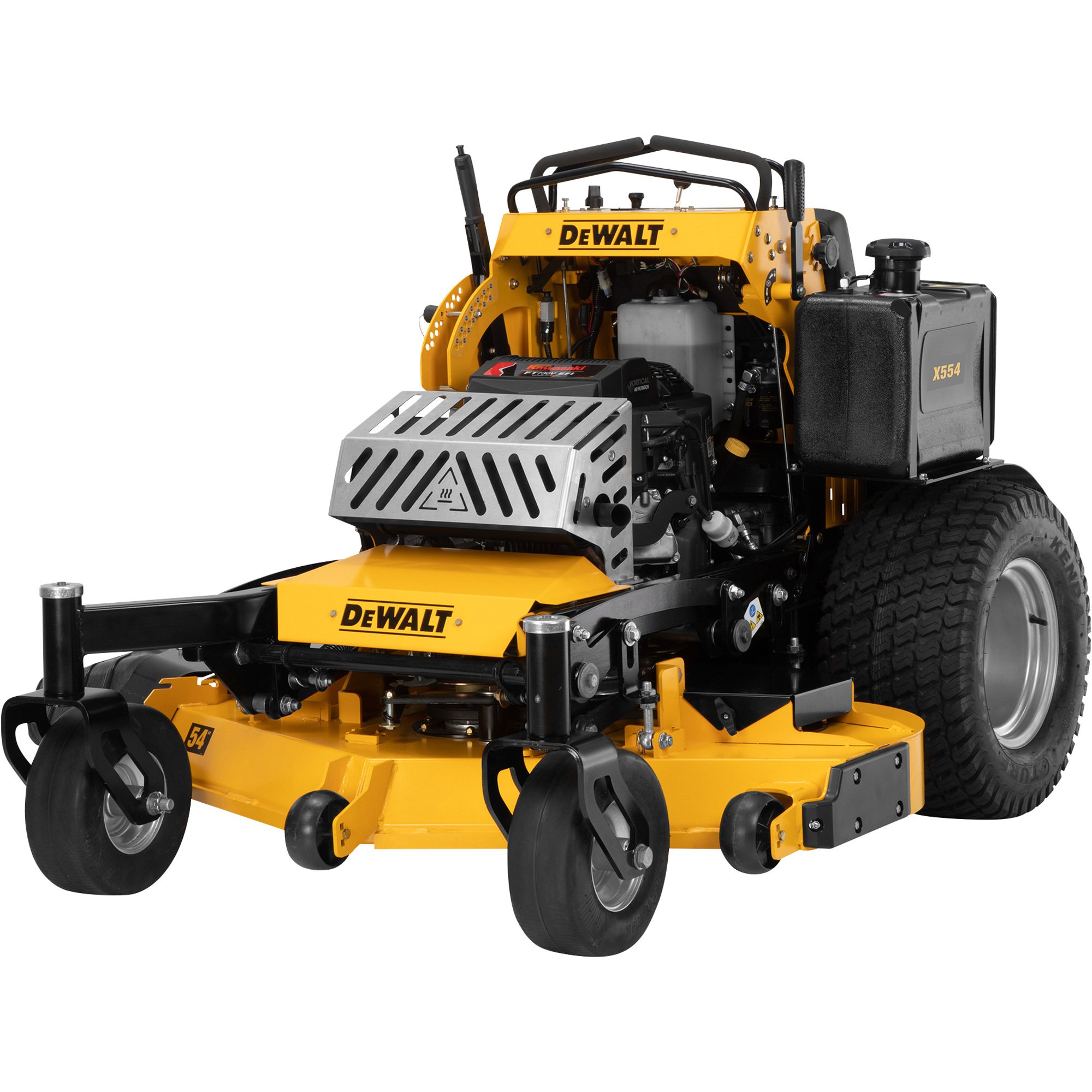 DEWALT Stand-On Zero-Turn Professional Lawn Mower — 26 HP Kawasaki ...