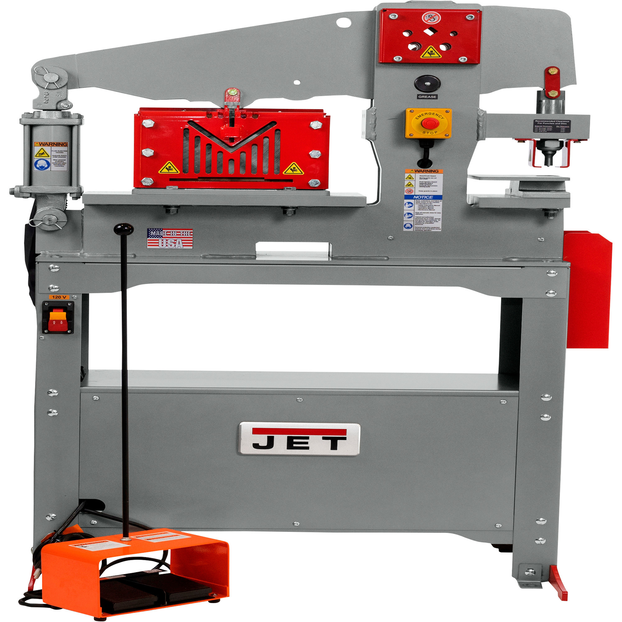 JET Ironworker, 45 Tons, Model# JIW-45T | Northern Tool