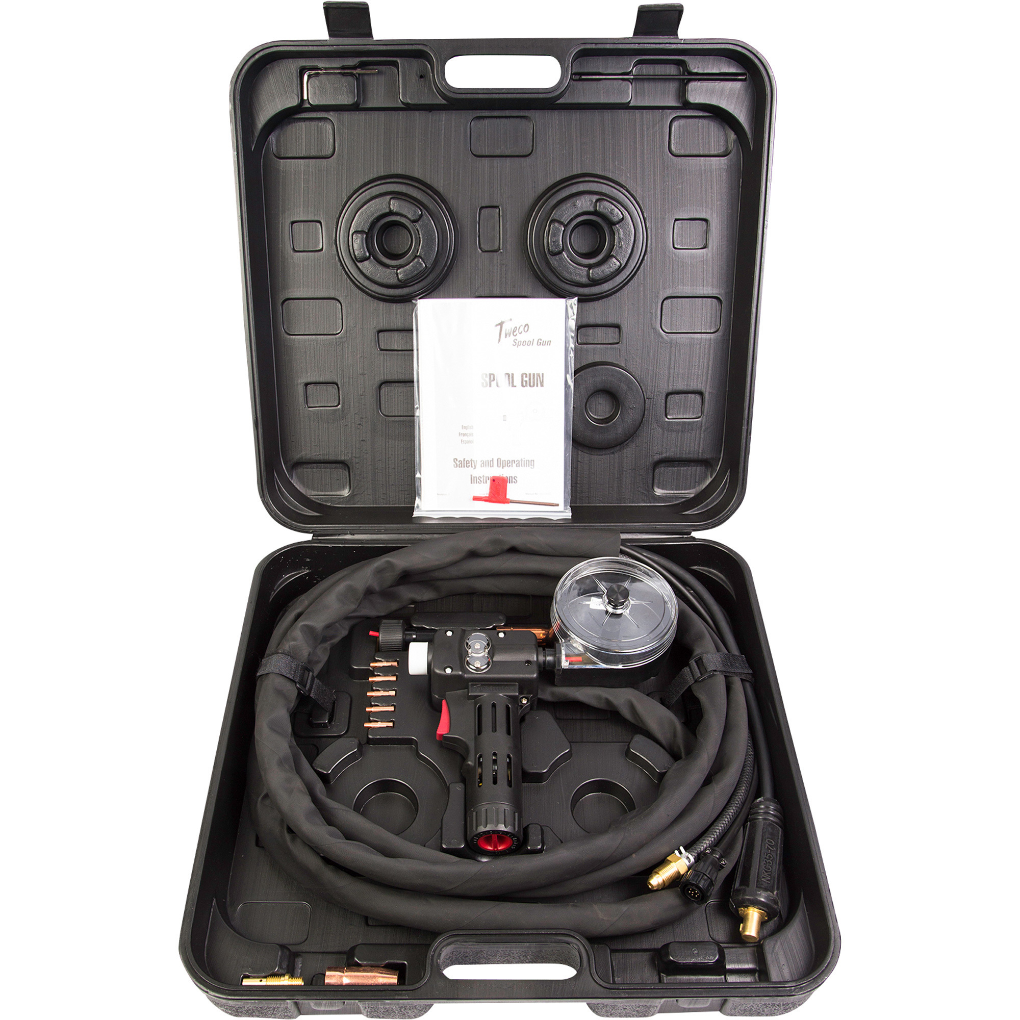 Tweco Rebel 235 Spool Gun with 12ft. Lead, Fits Wire up to 0.045in ...