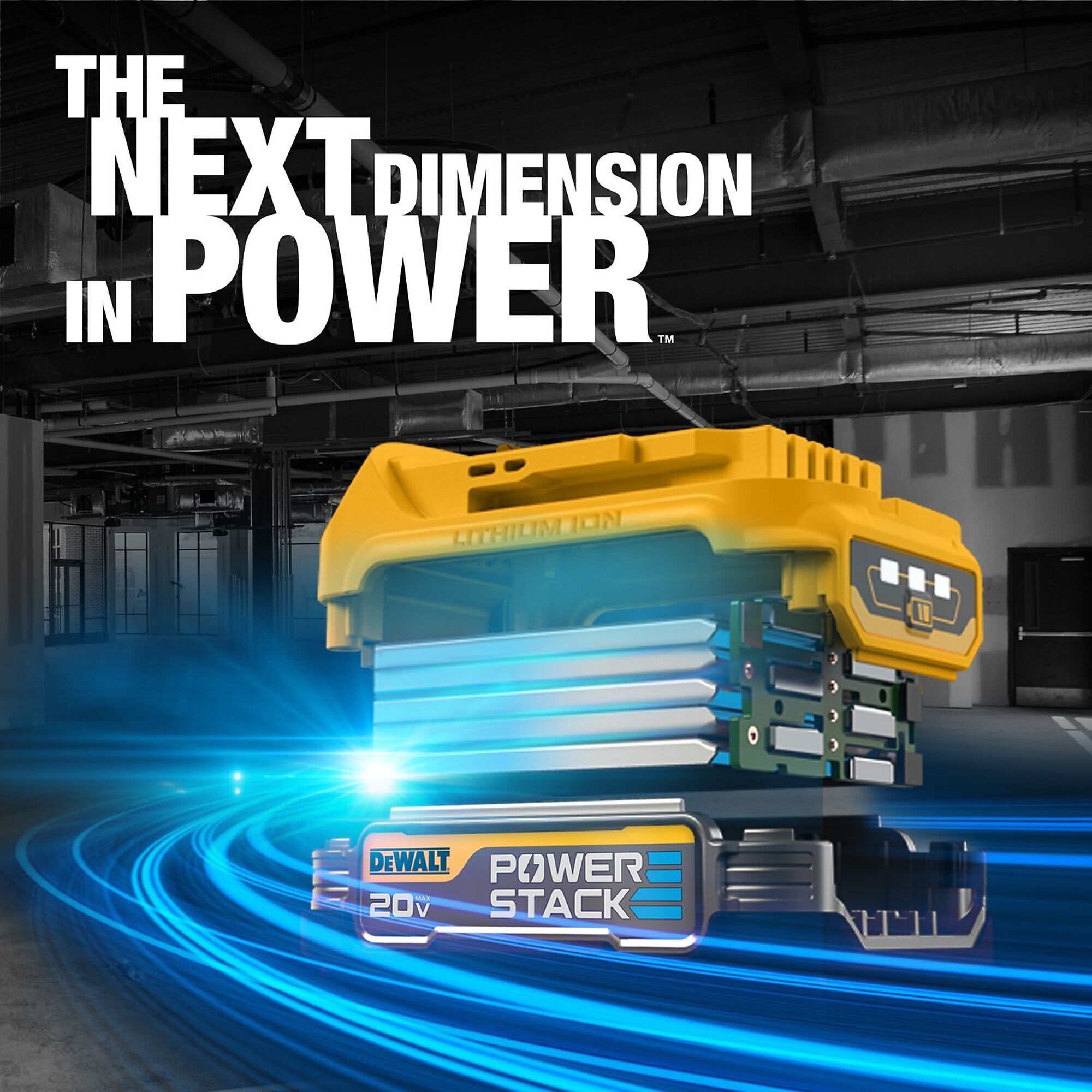 DEWALT 20 Volt MAX Powerstack Compact Battery, 2-Pack, Model# DCBP034-2 ...