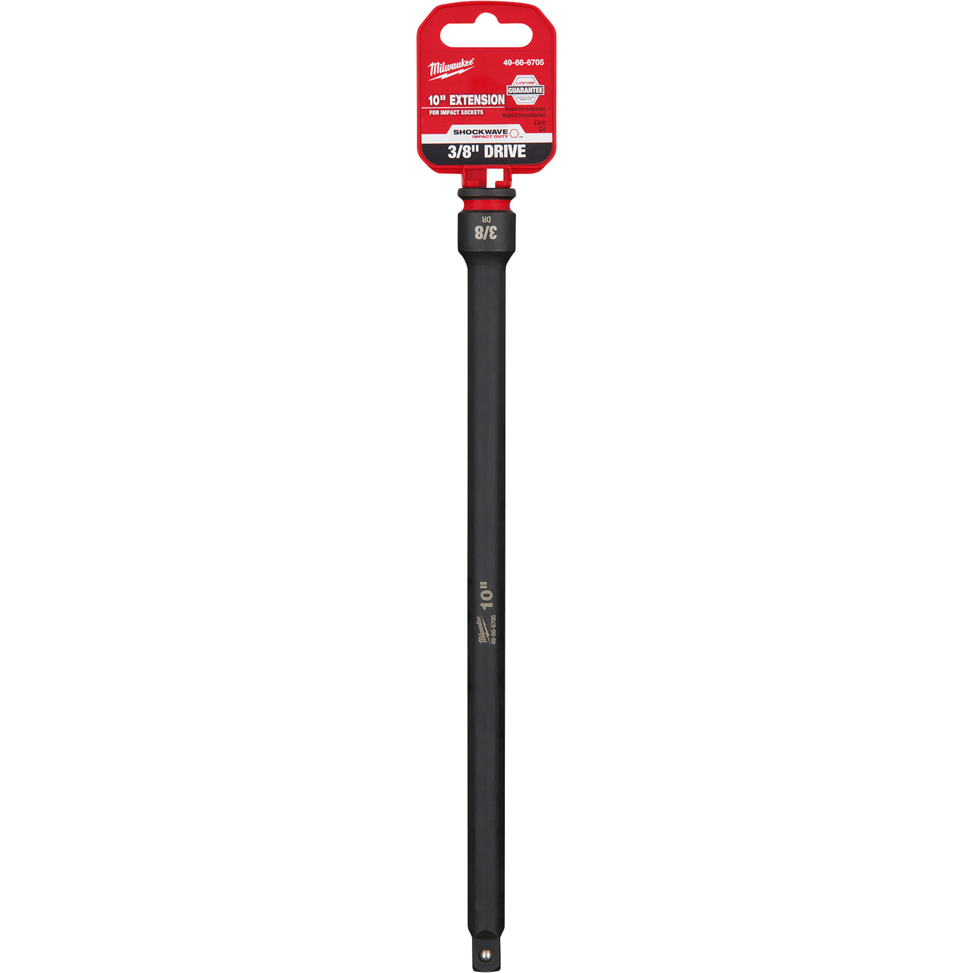 Milwaukee Shockwave Impact Duty 3/8in. Drive, 10n. Socket Extension ...