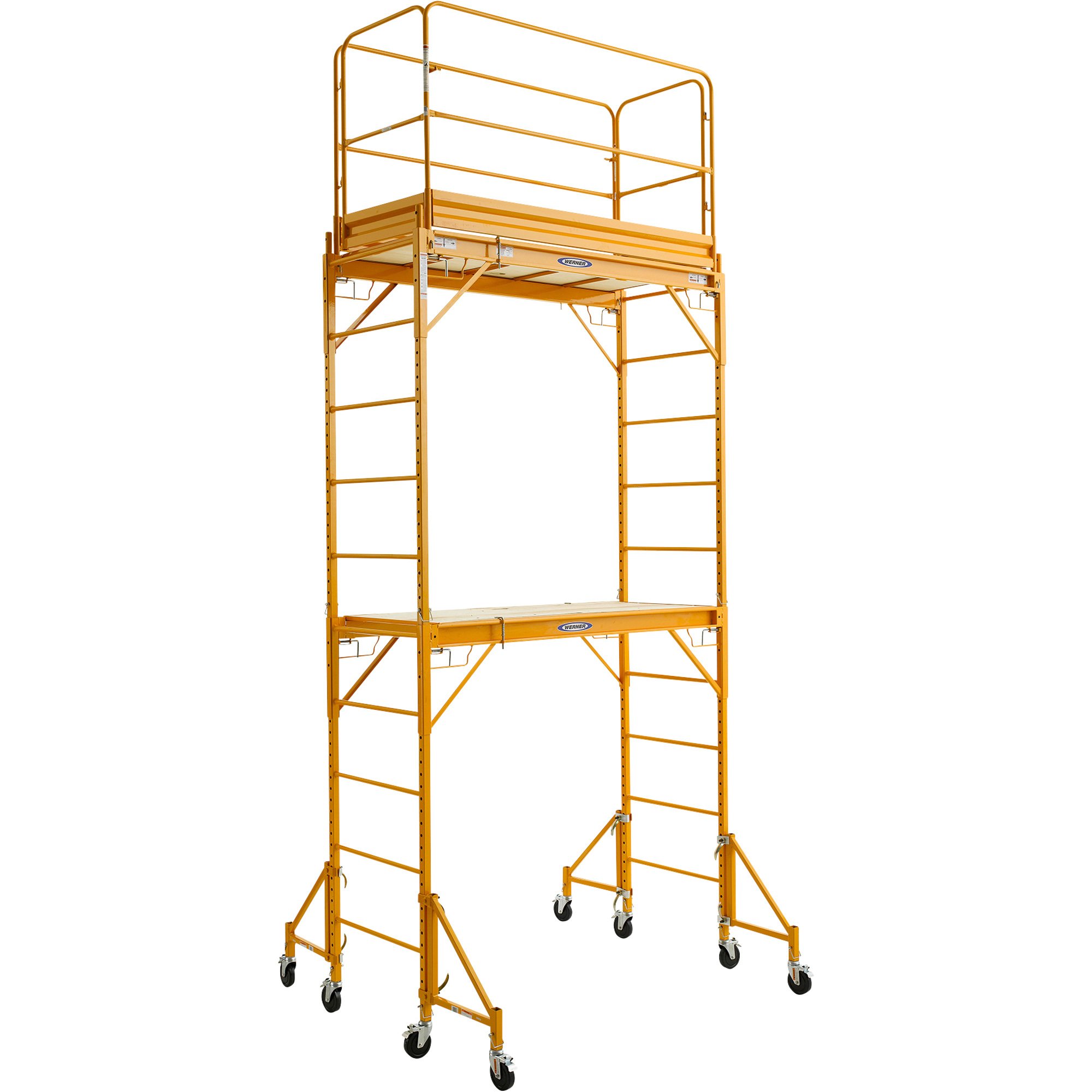 Werner Steel Rolling 6ft. Scaffold — 1000-Lb. Capacity, Model# SRS-72 ...