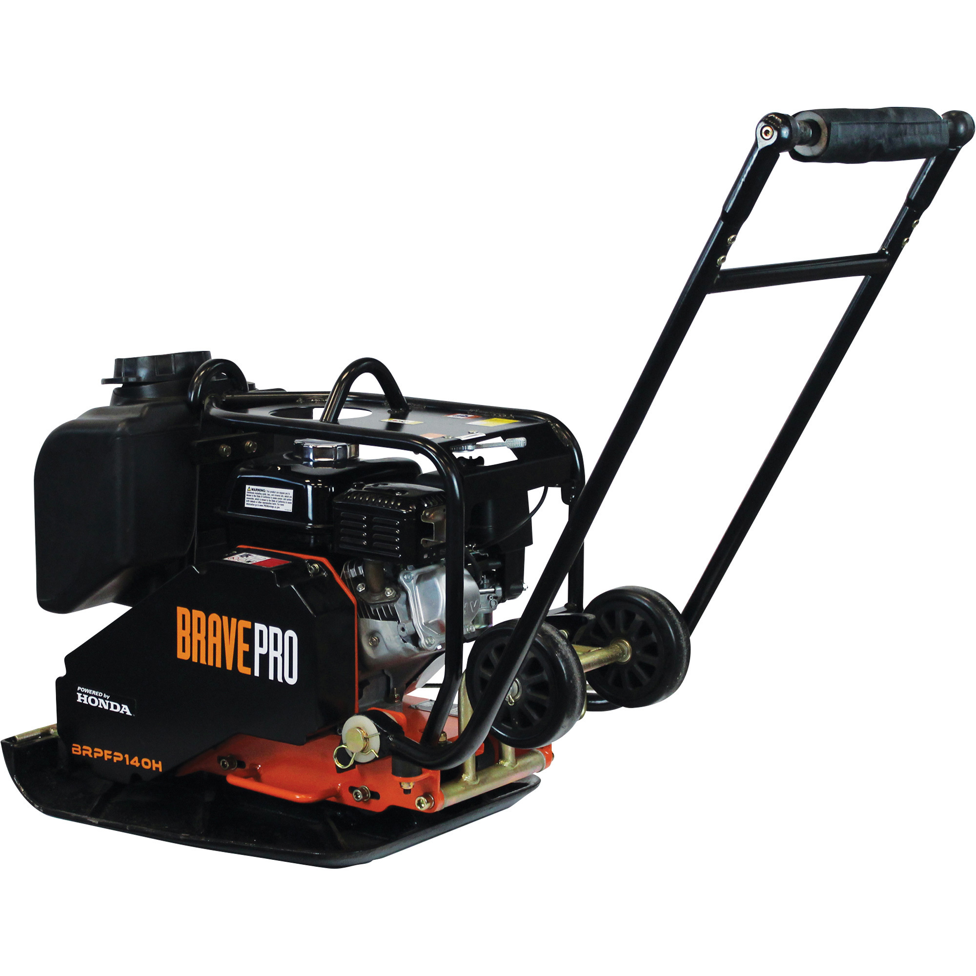 Brave 18in. Forward Plate Compactor — 5 1/2 HP Honda Engine, Model ...
