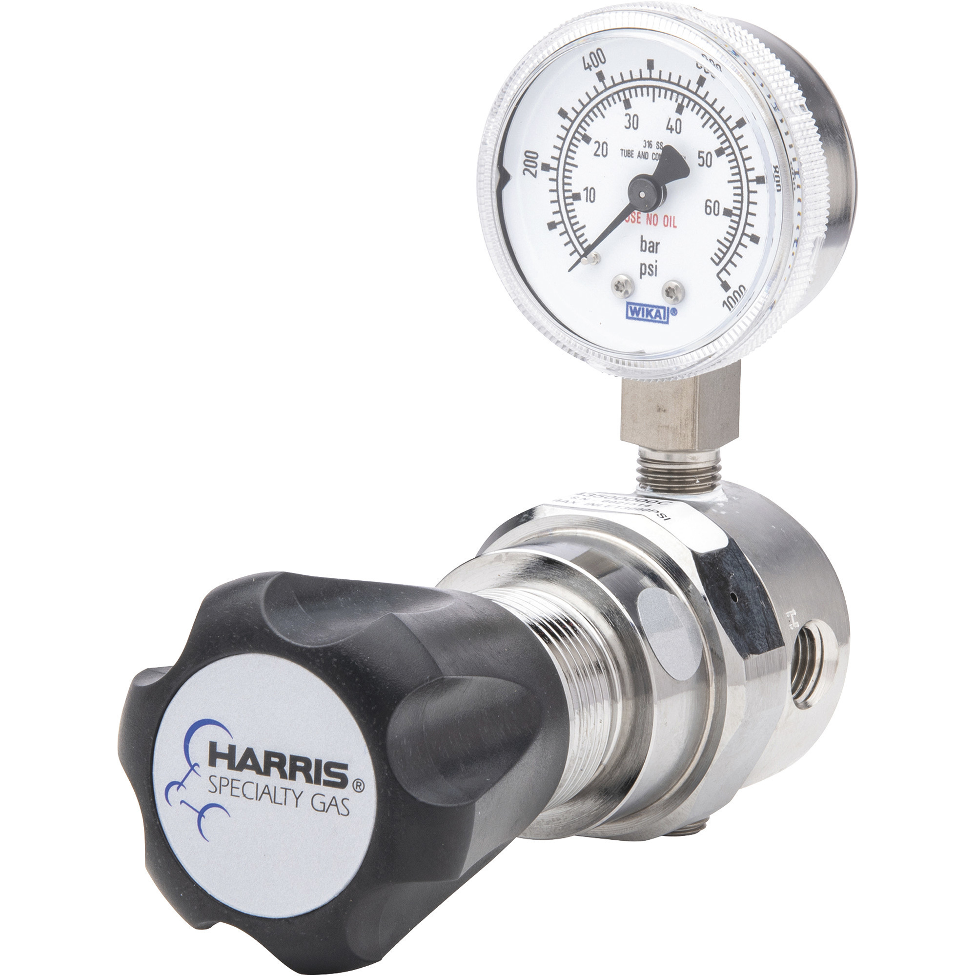 Harris HP743-500 Single-Stage Steel Pipeline Regulator, for Corrosive ...