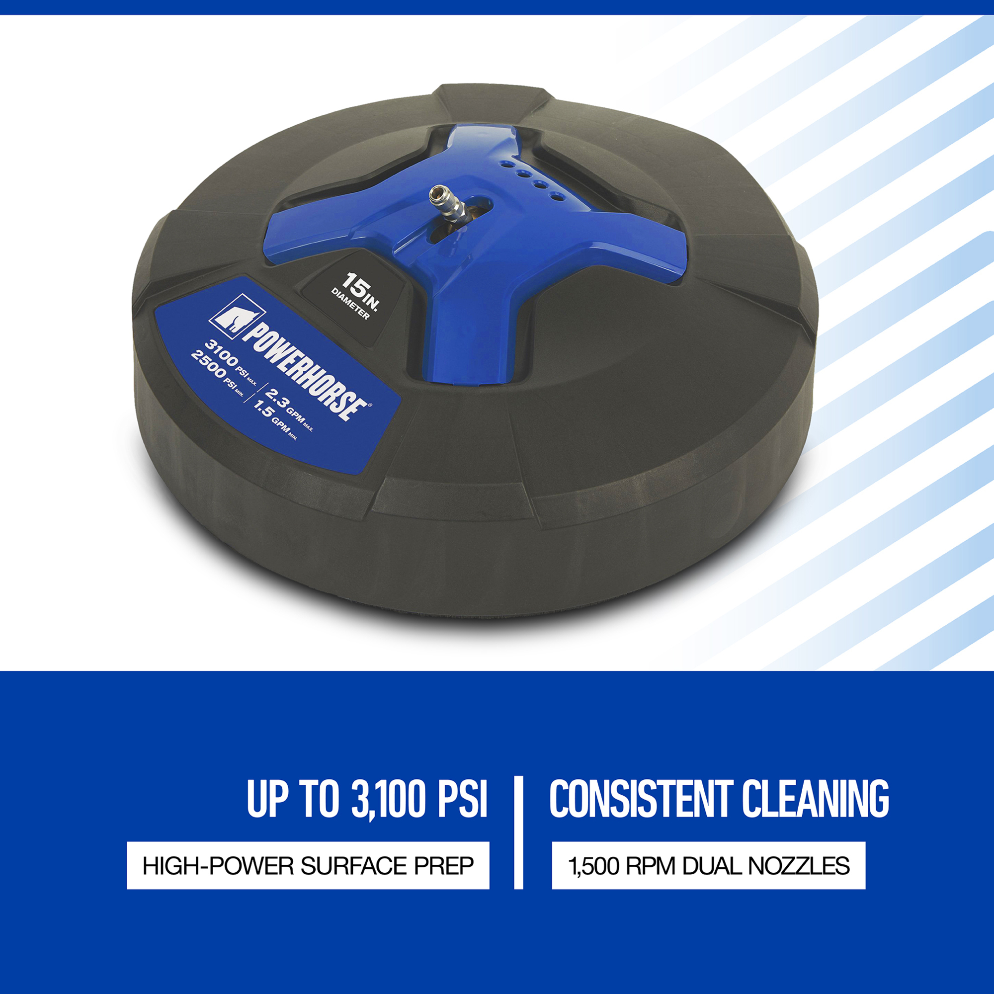 Powerhorse Surface Cleaner, 15in., 3100 PSI, 2.3 GPM | Northern Tool