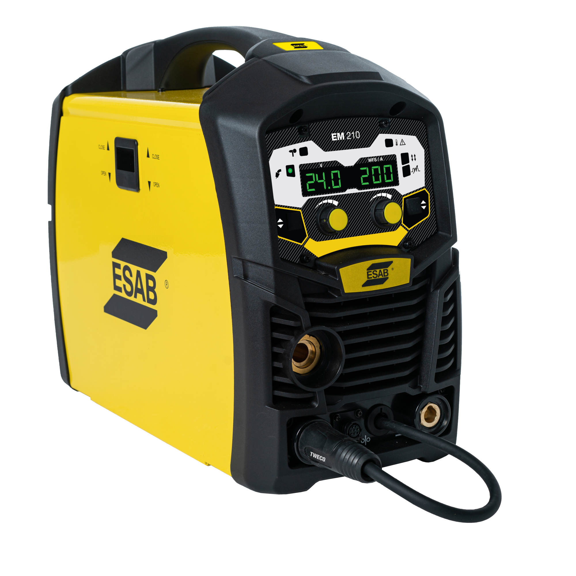 ESAB Dual Voltage, 200 Amp MIG Welder/Multiprocess Welder, Flux Core ...