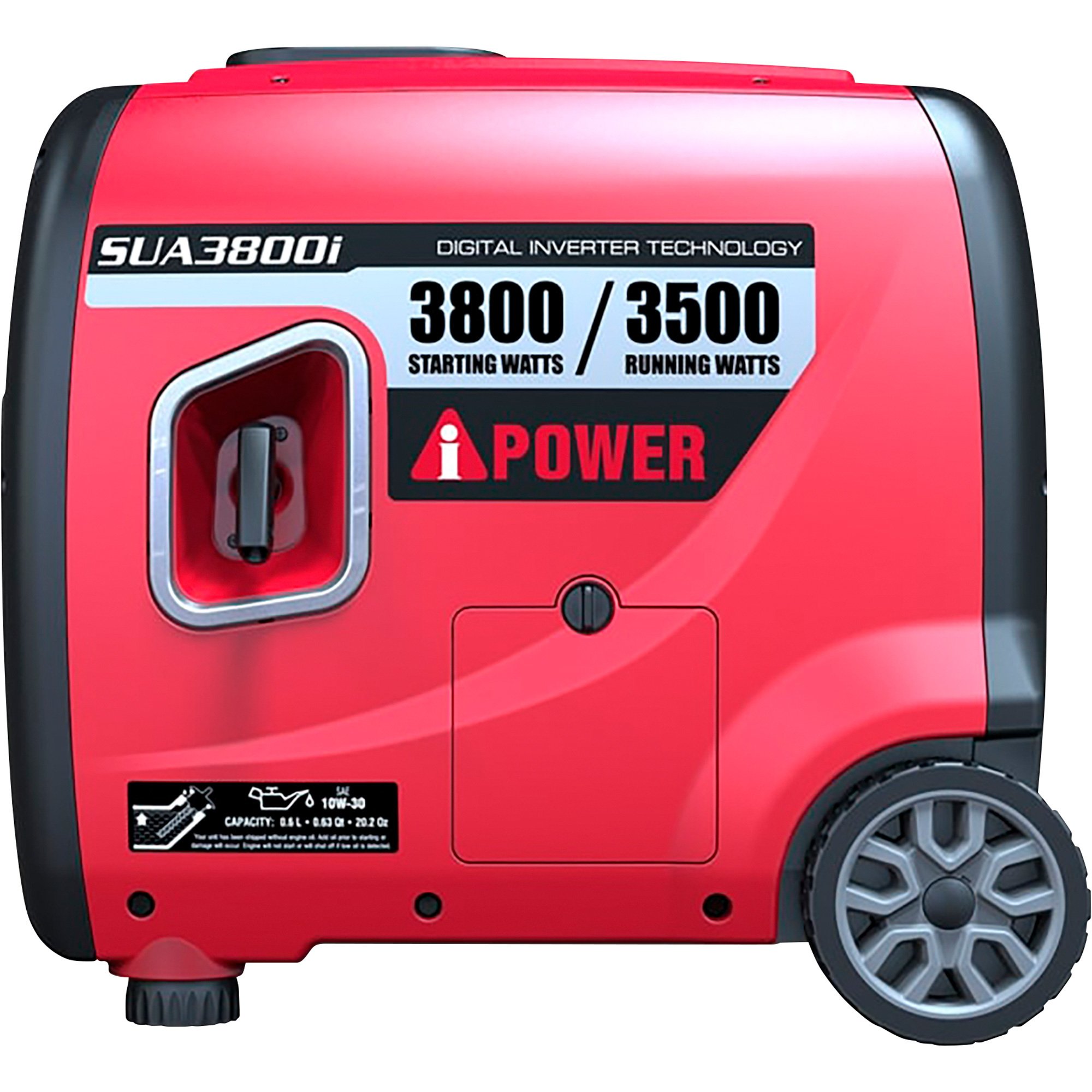 A-iPower Inverter Generator, 3800 Surge Watts, 3500 Rated Watts, Model ...