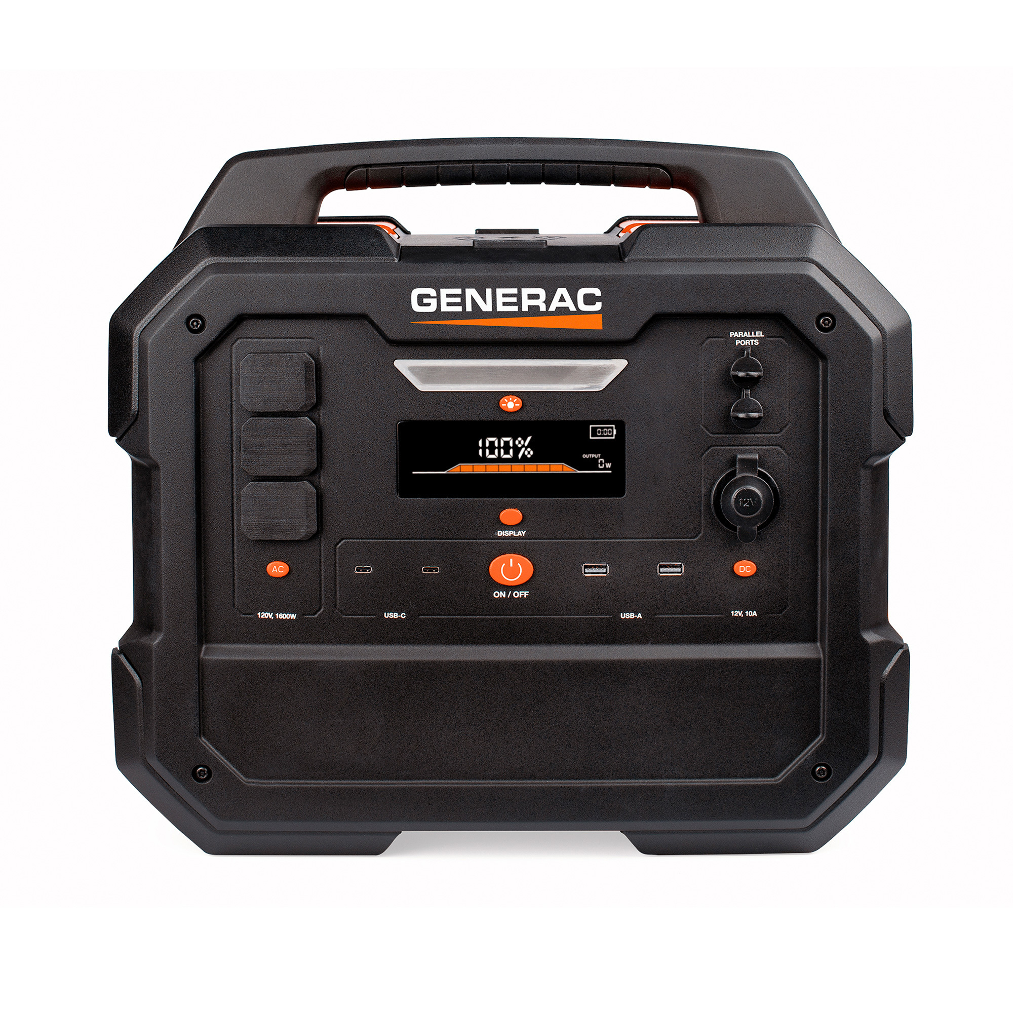 Generac GB2000 Power Station, 3200 Surge Watts, 1600 Rated Watts, 2106 ...