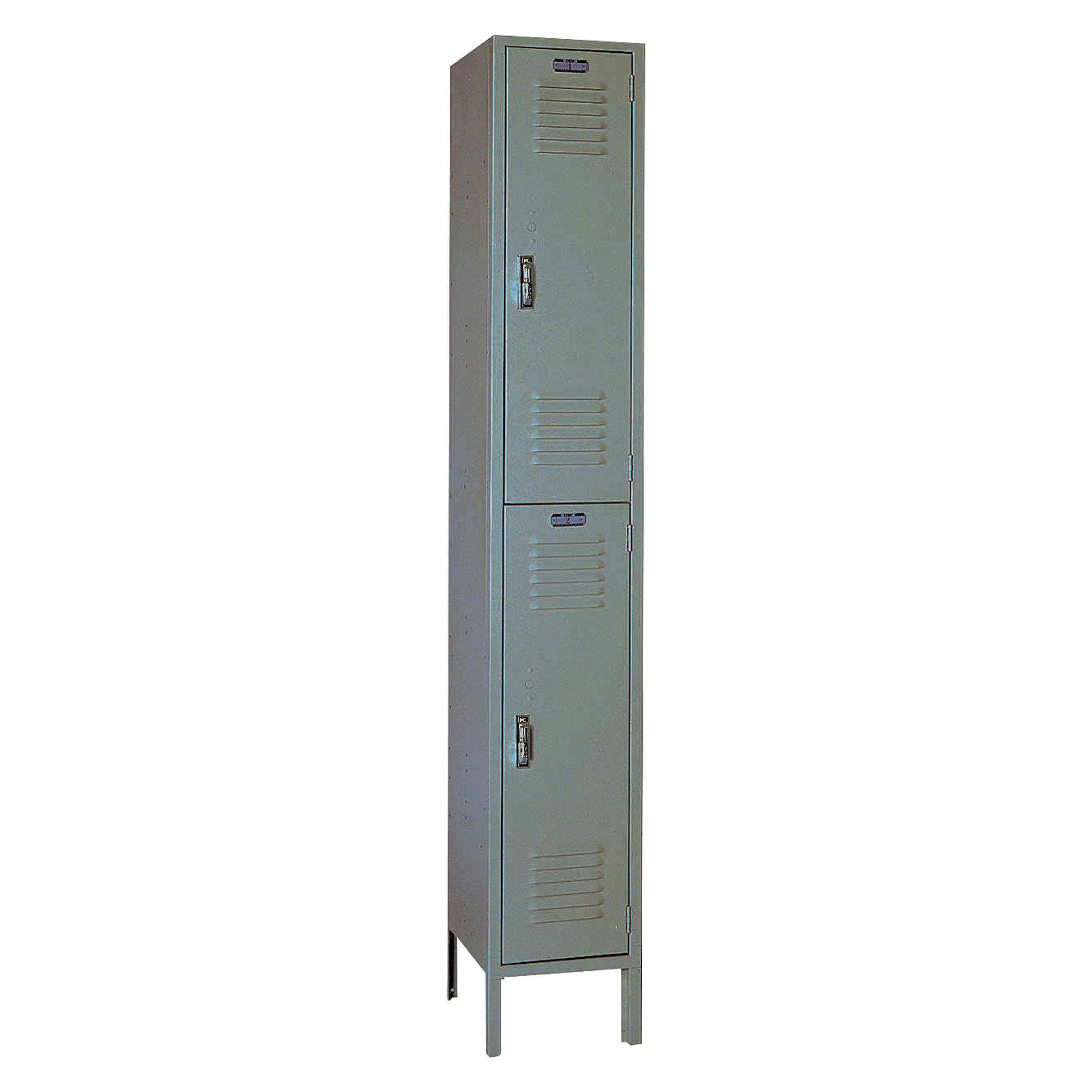 USP 2-Tier Steel Locker — 12in.W x 12in.D x 76in.H, Model# AK-1-121236 ...