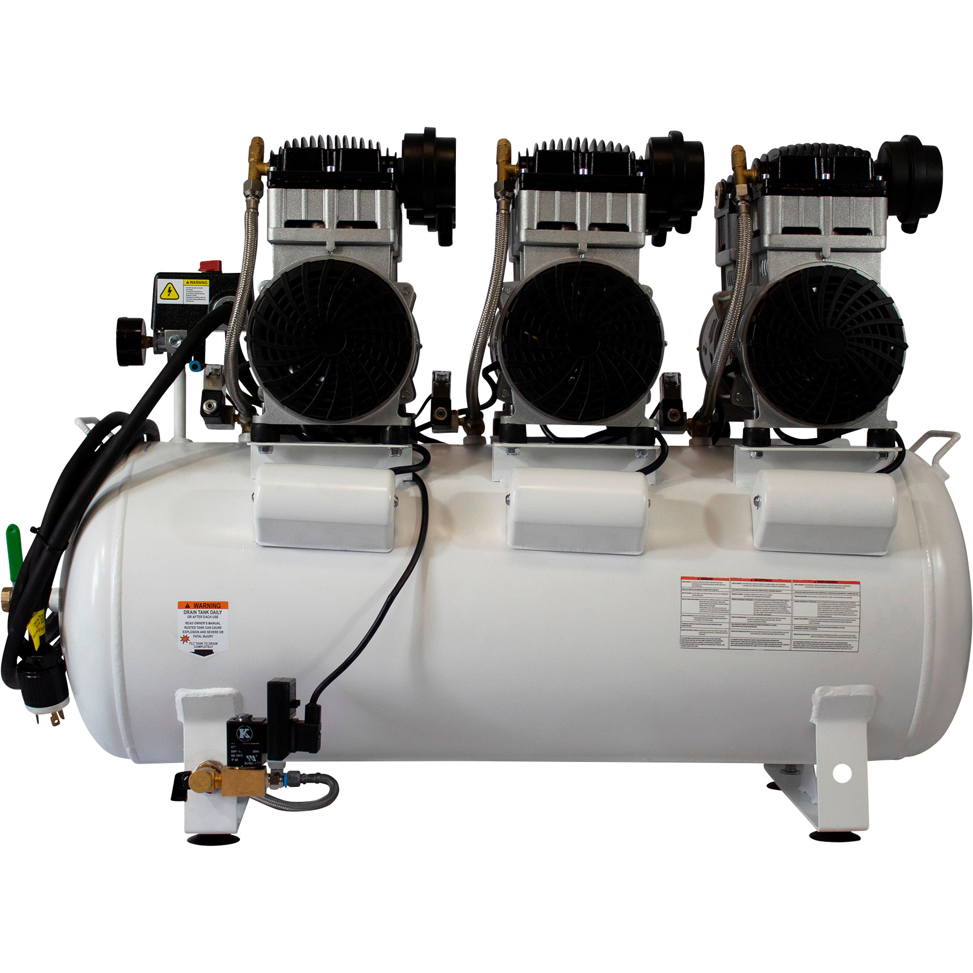 California Air Tools 20060CAD Ultra-Quiet Oil-Free Air Compressor, 6 HP ...