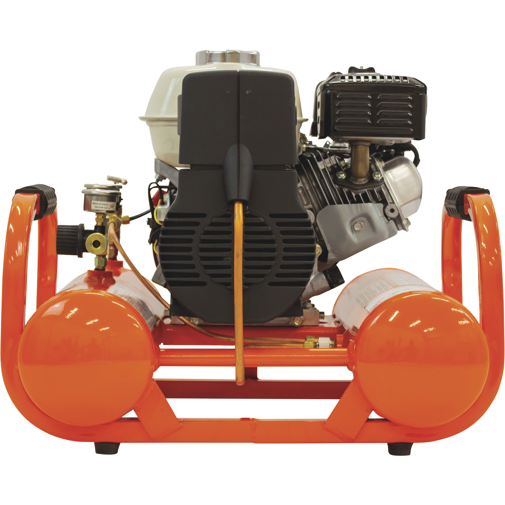 Industrial Air Contractor Gas-Powered Pontoon Air Compressor, 4.6 HP ...