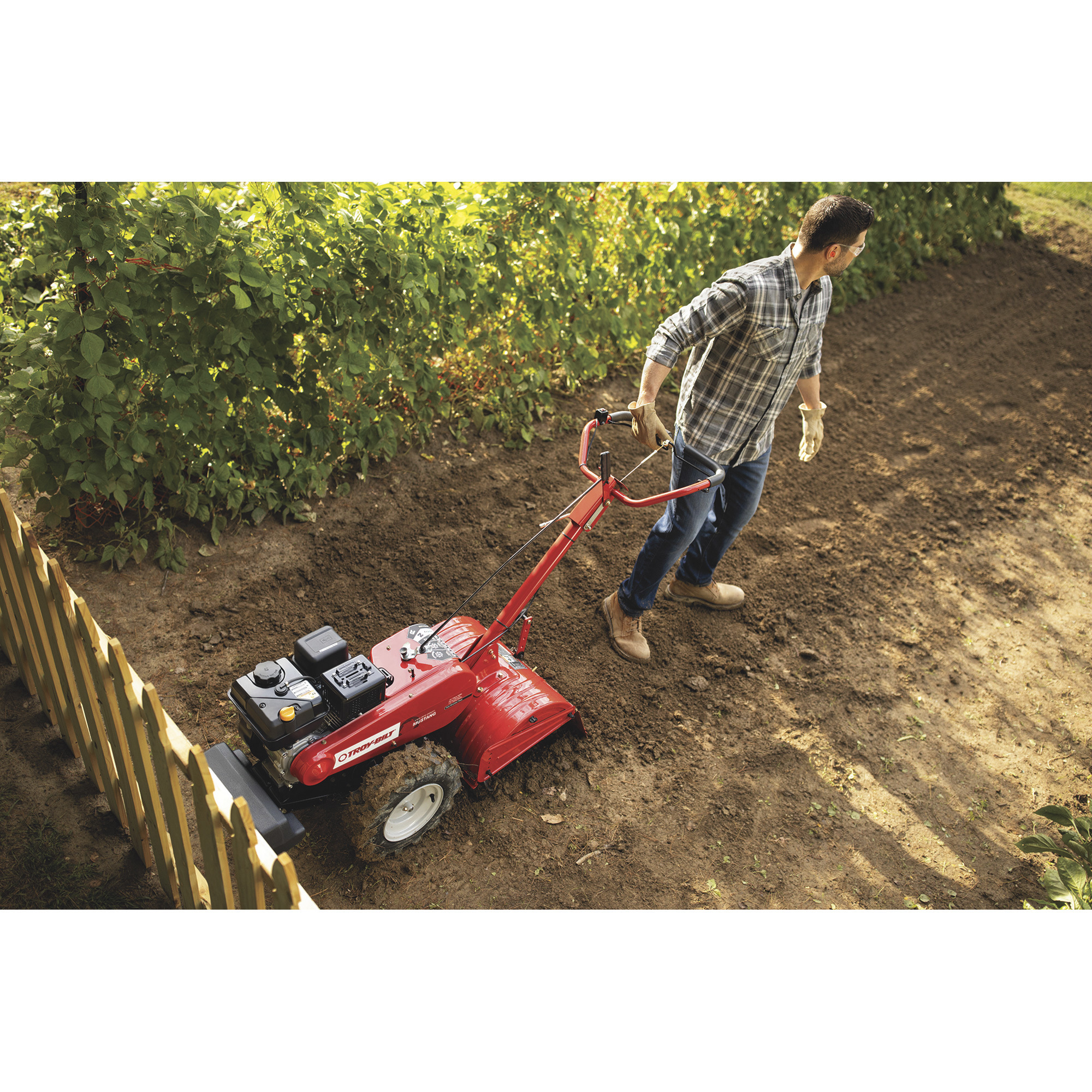 Troy-Bilt 450 Series Dual-Direction Rear-Tine Tiller, 18in. Tilling ...