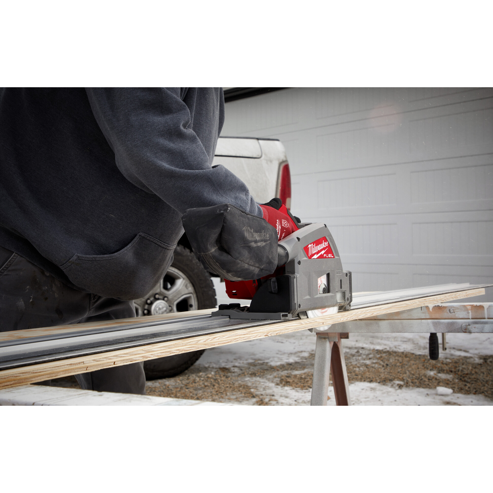 Milwaukee Track Saw Connector for 31in., 55in. and 106in. Guide Rails ...