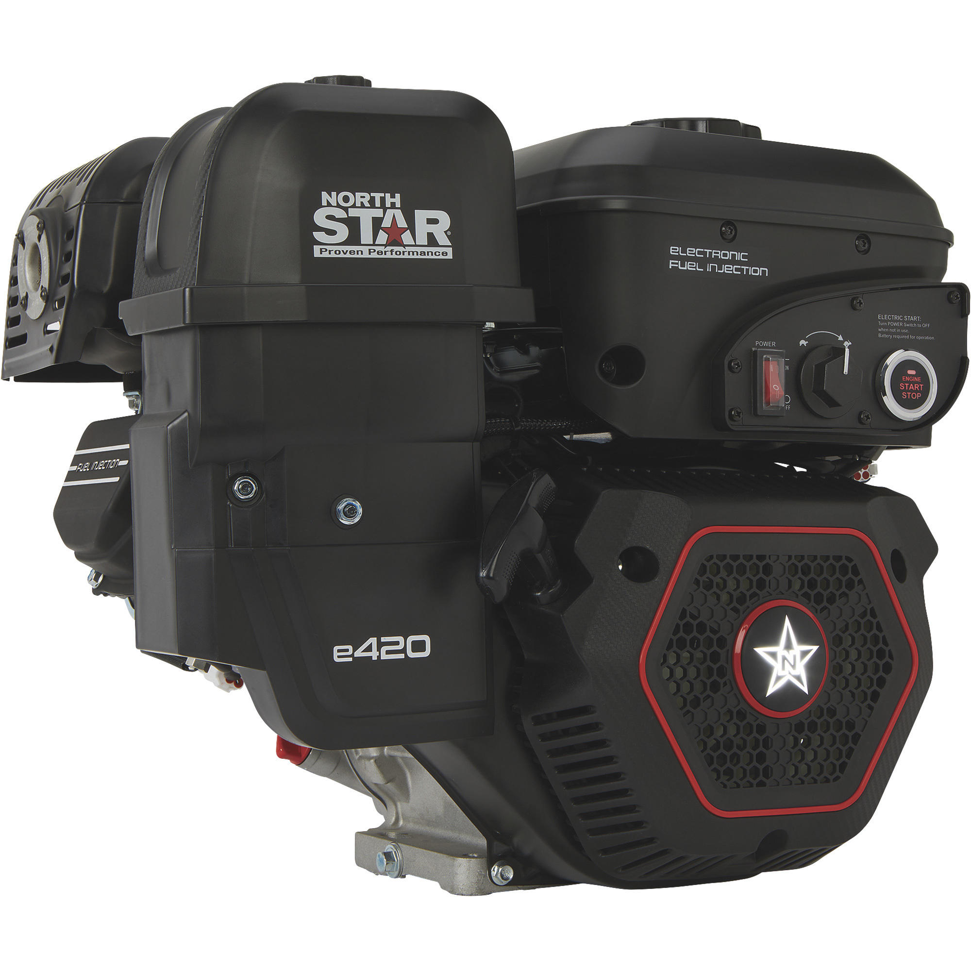 NorthStar e420 EFI Horizontal OHV Engine with Electric Start, 420cc ...