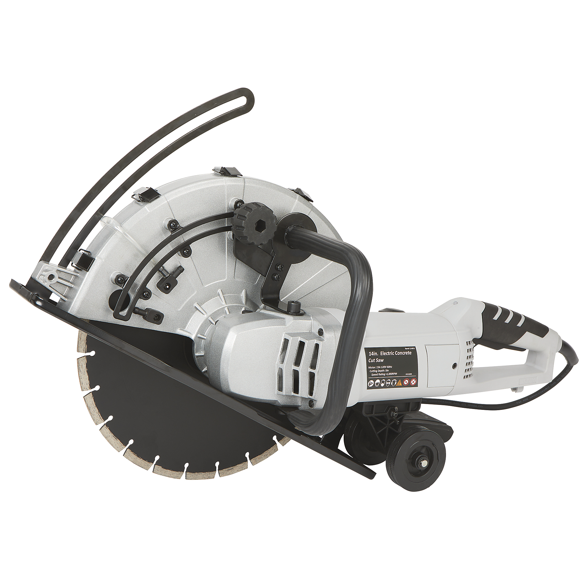 Ironton Electric Concrete Cutter 14in Blade Northern Tool