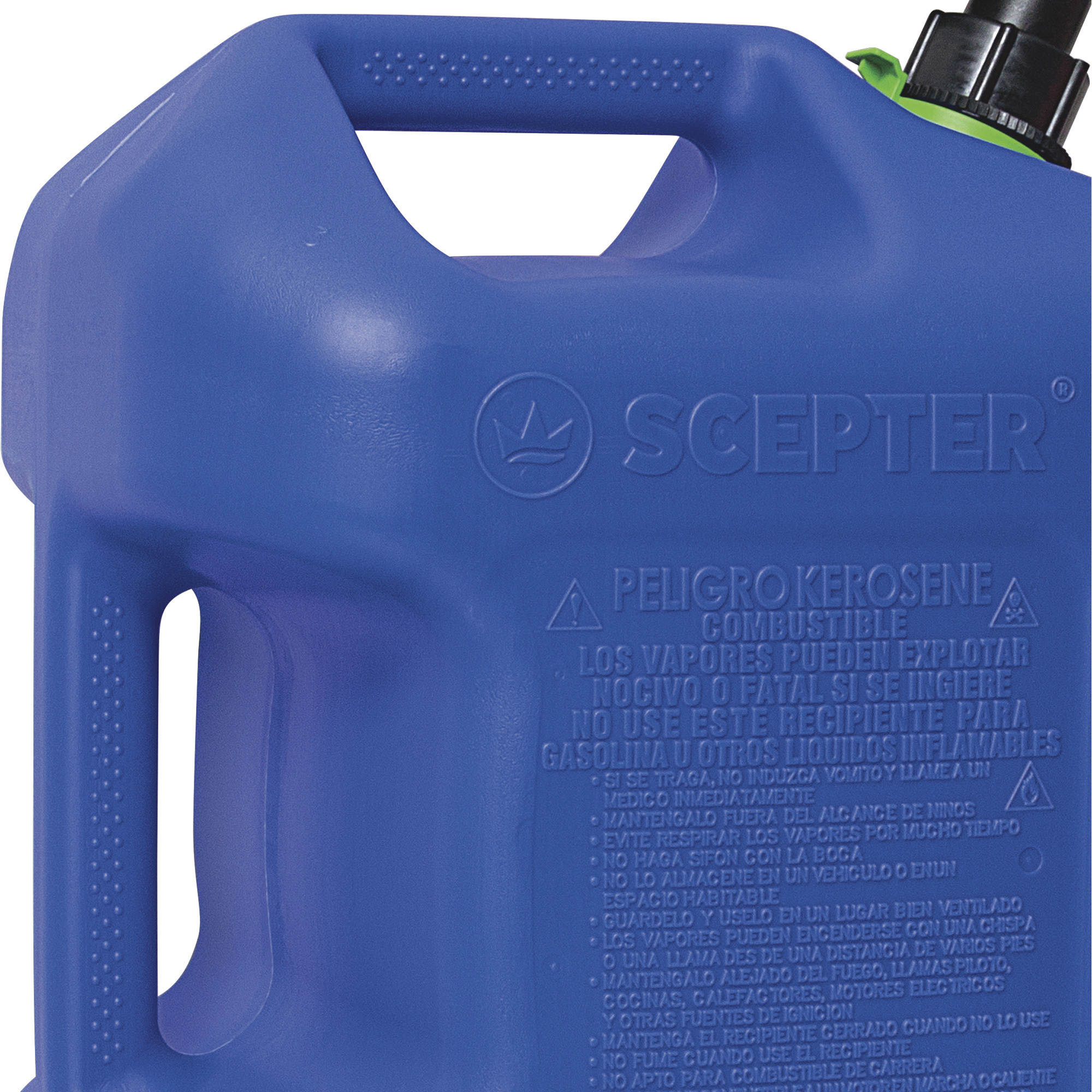 Scepter Kerosene Can with SmartControl Spout, 5 Gallons, Blue, Model# FSCK571 | Northern Tool