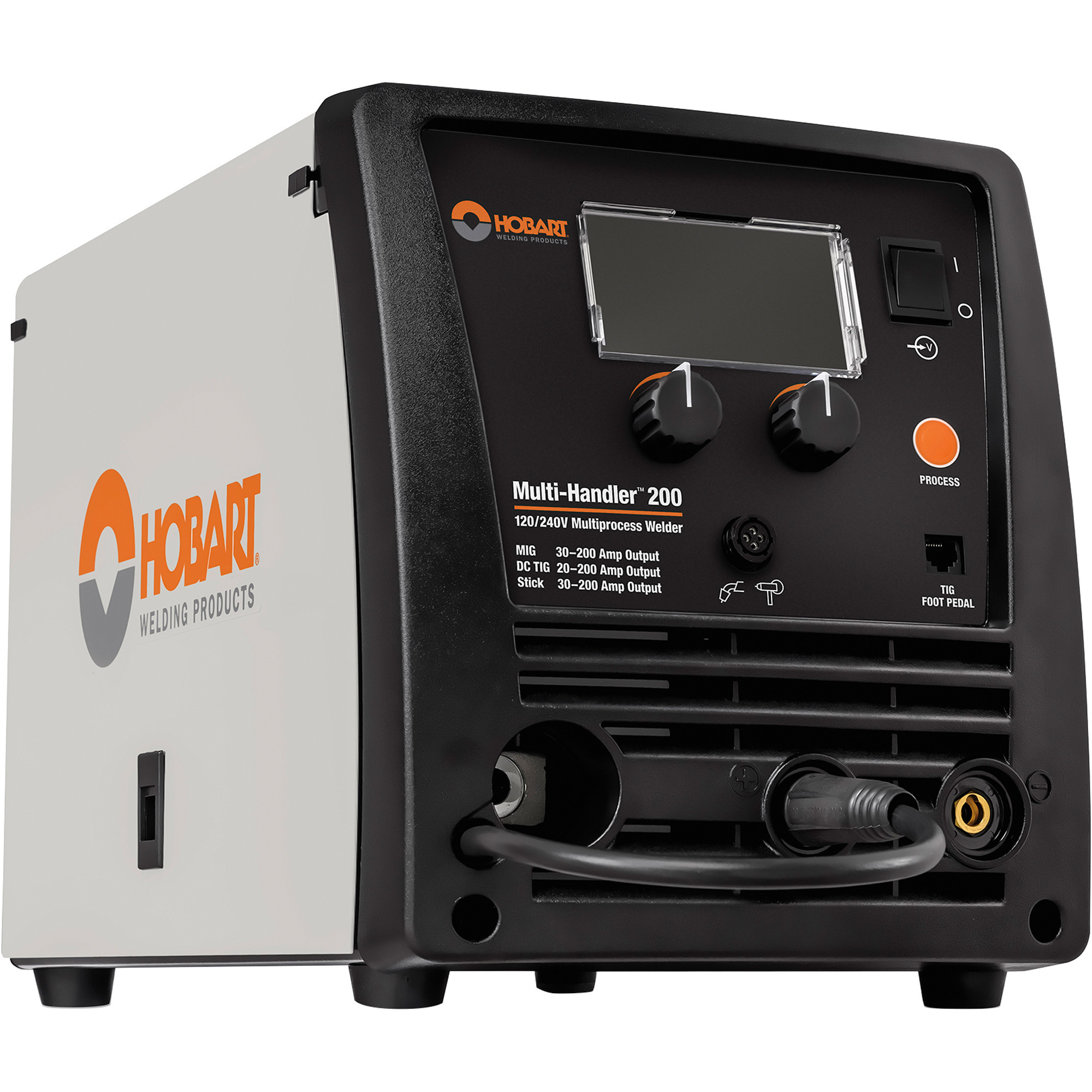 Hobart Multi-Handler 200, Dual Voltage 120V/240V, 200 Amp Inverter MIG ...