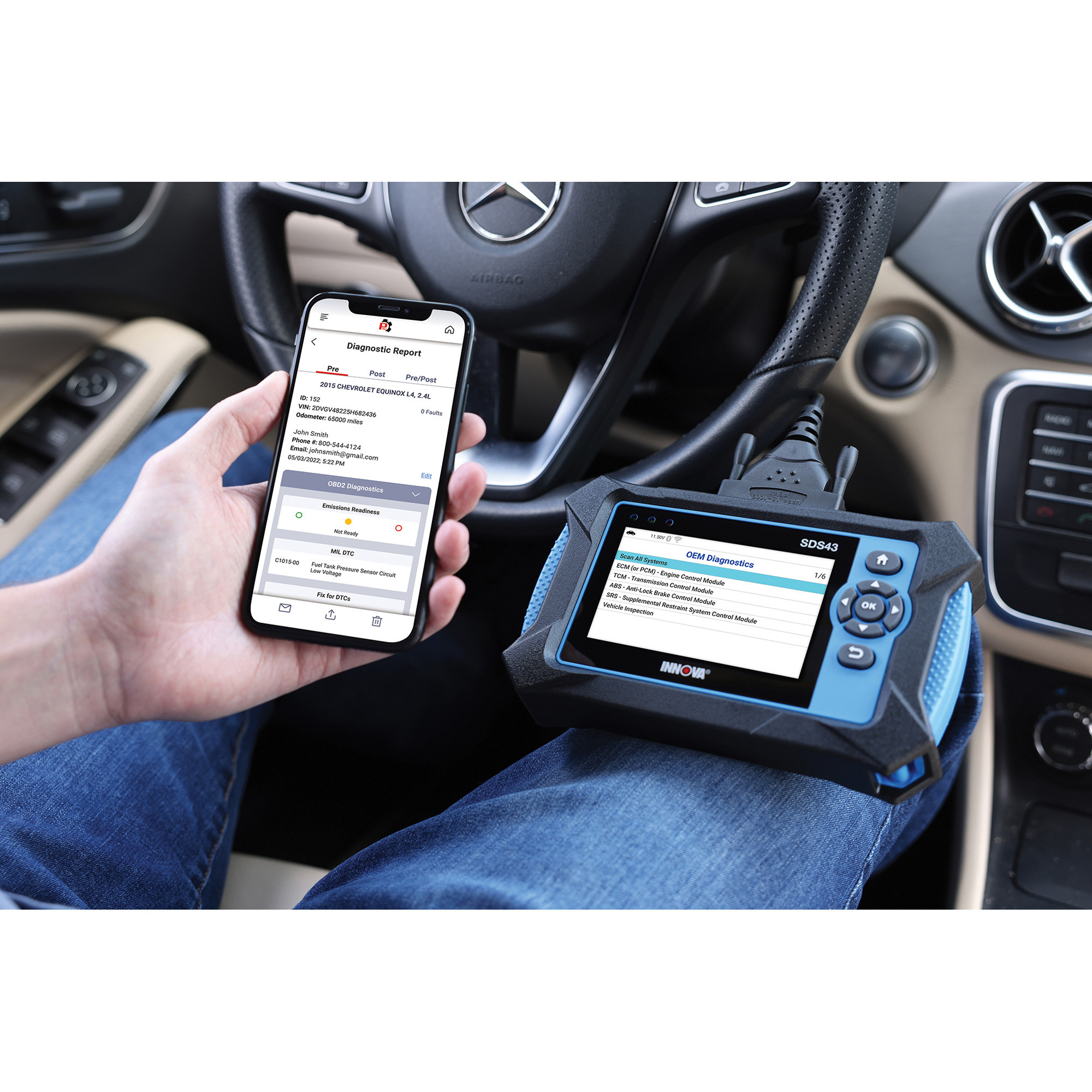 Innova SDS Inspector Diagnostic Tablet, Model# SDS43 | Northern Tool