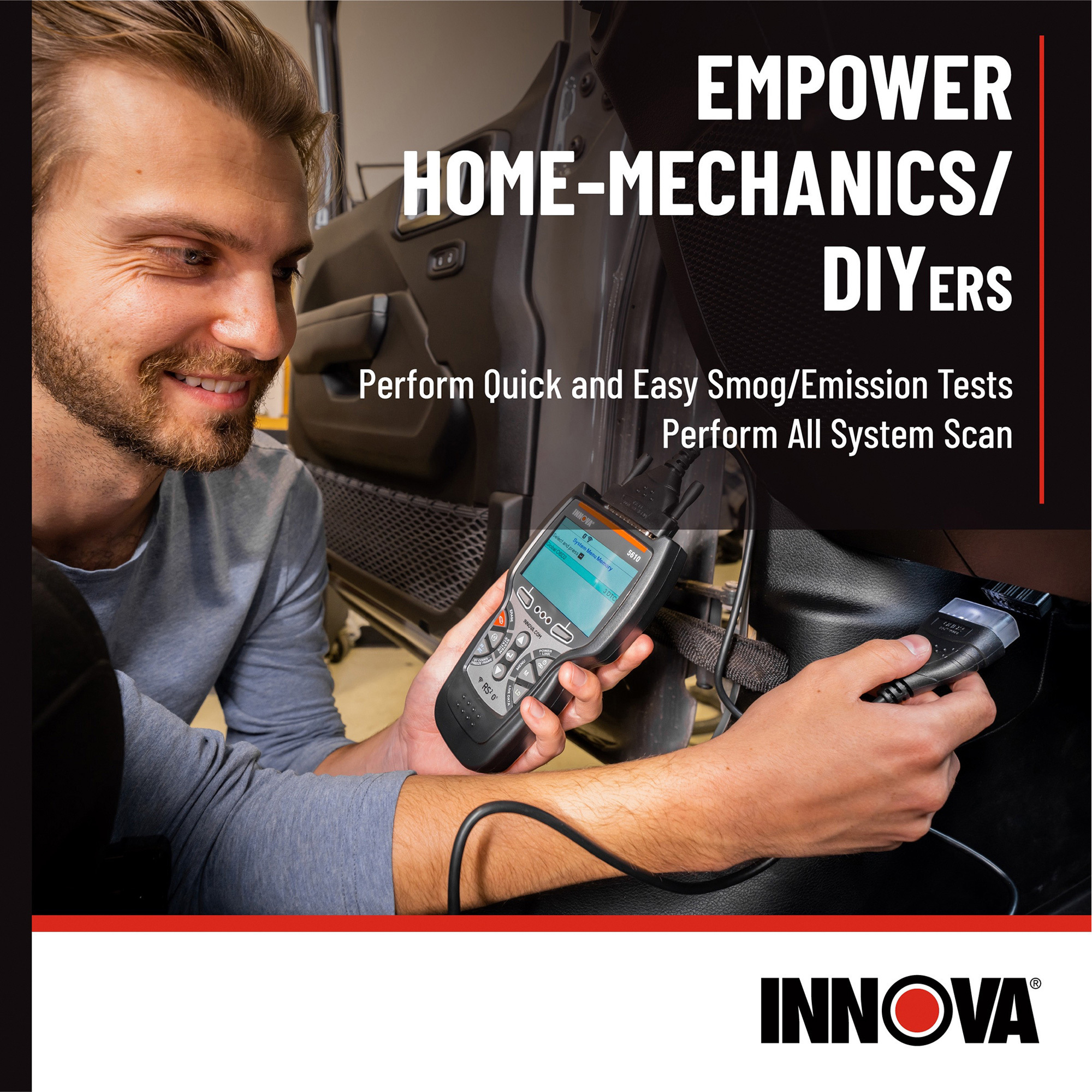 Innova CarScan Bi-Directional Scan Tool, Model# 5610 | Northern Tool