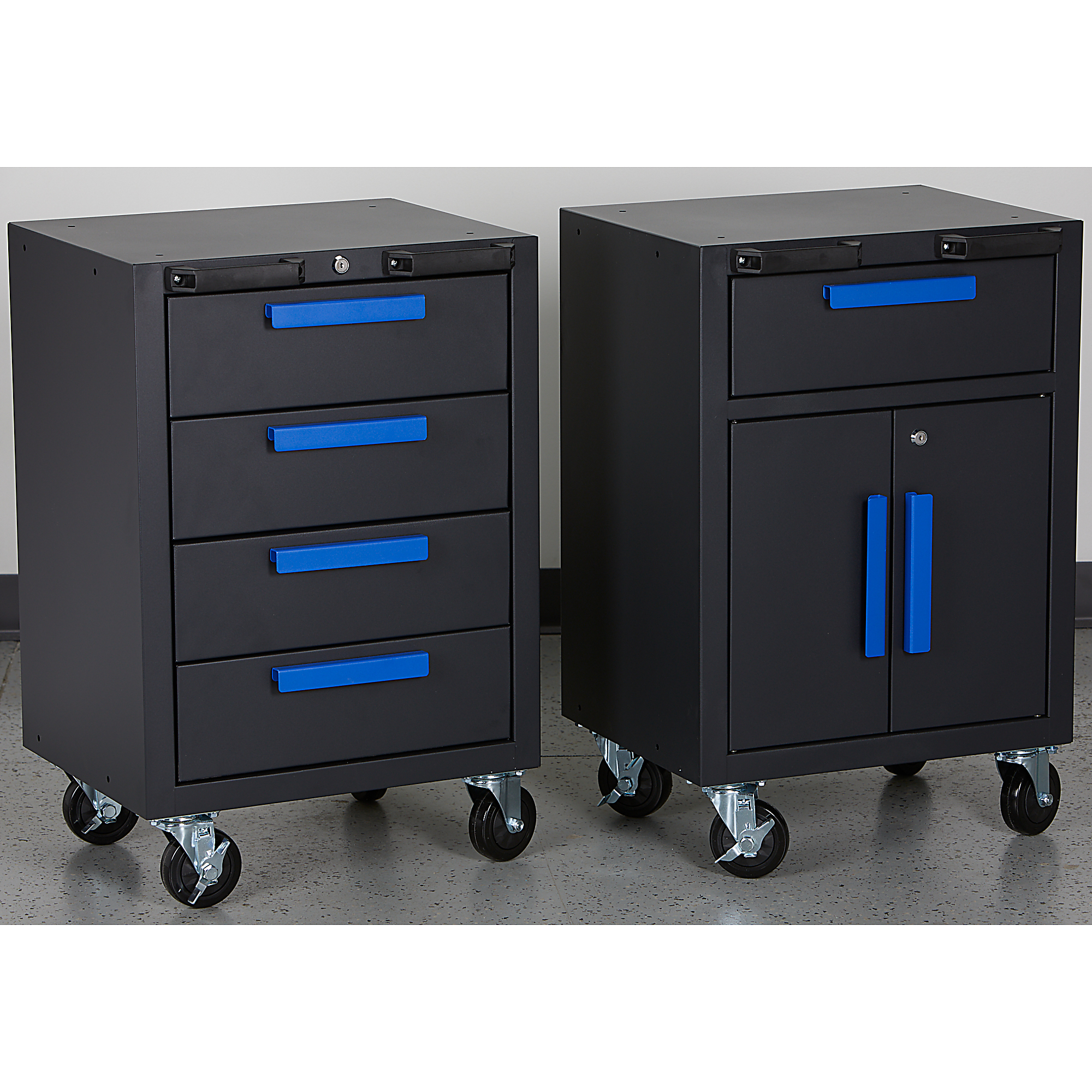 Strongway 6-Pc. Steel Garage Storage System with Drawers, Pegboard ...