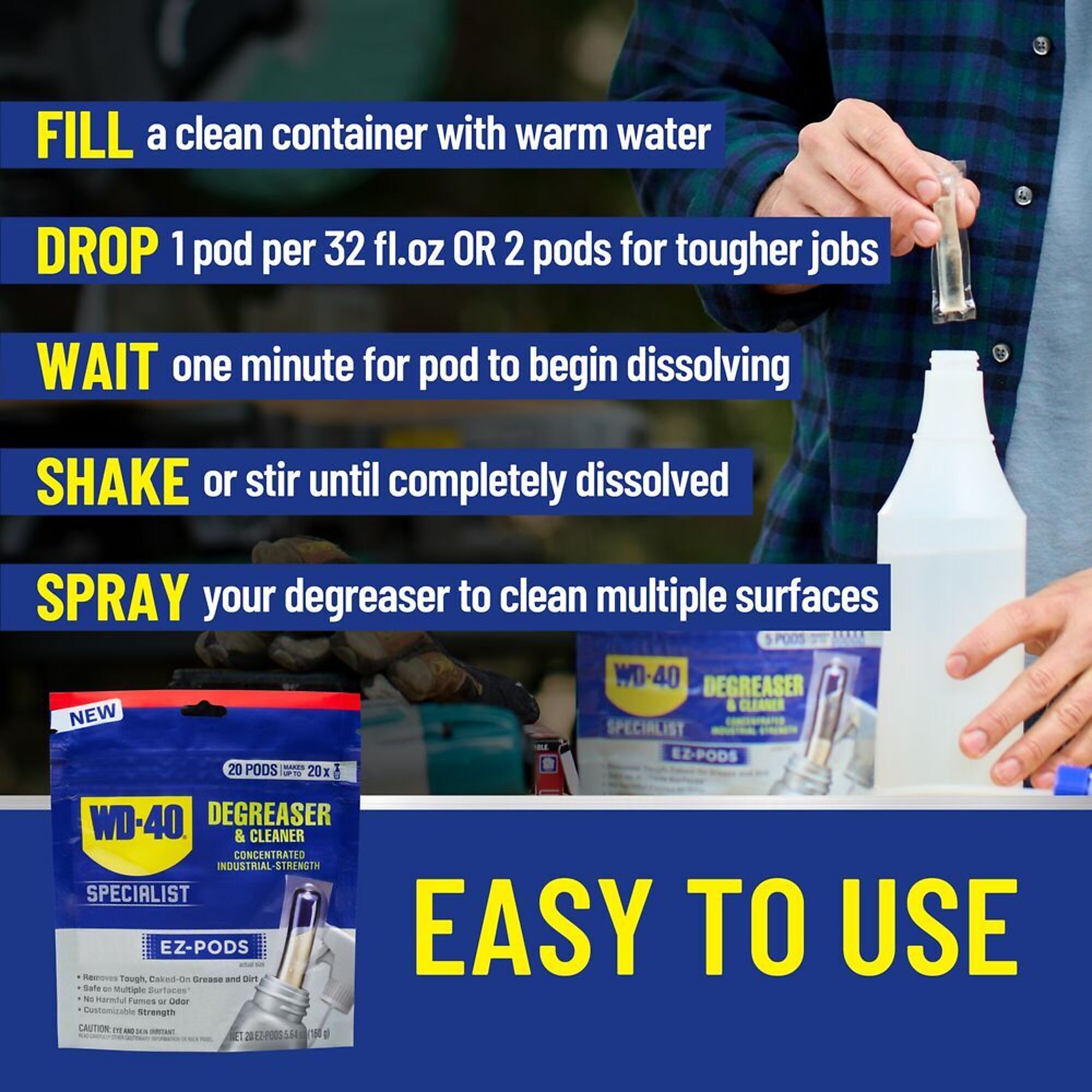 WD-40 Degreaser/Cleaner Pods, Model# 300902 | Northern Tool