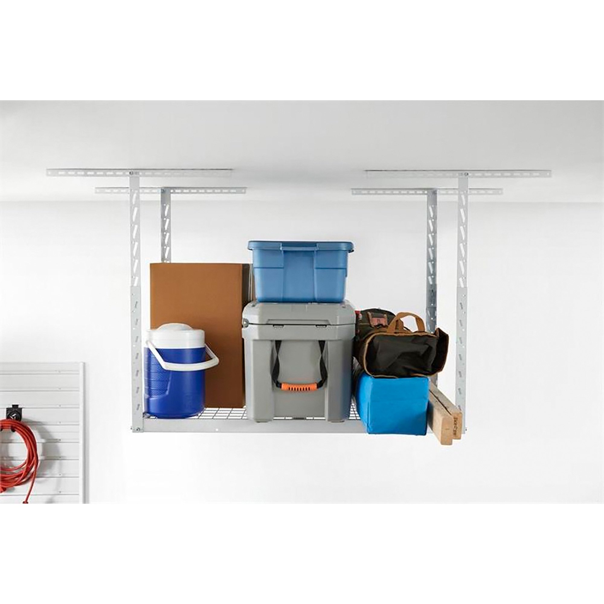 Gladiator Garageworks Adjustable Overhead Storage Rack, 48in.L x 24in.W ...