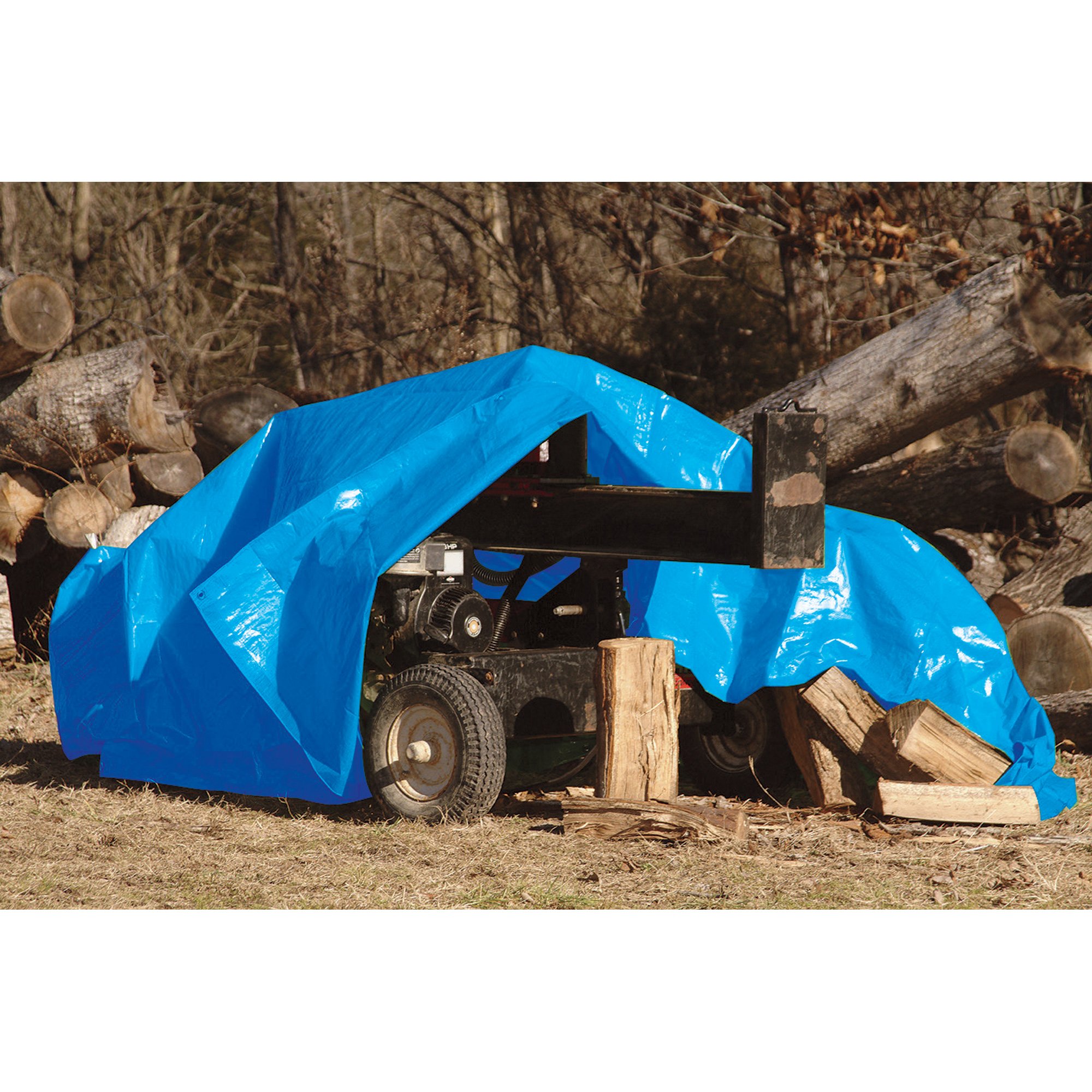 Wel-Bilt Blue Woven Poly Tarp — 30ft. x 50ft. | Northern Tool