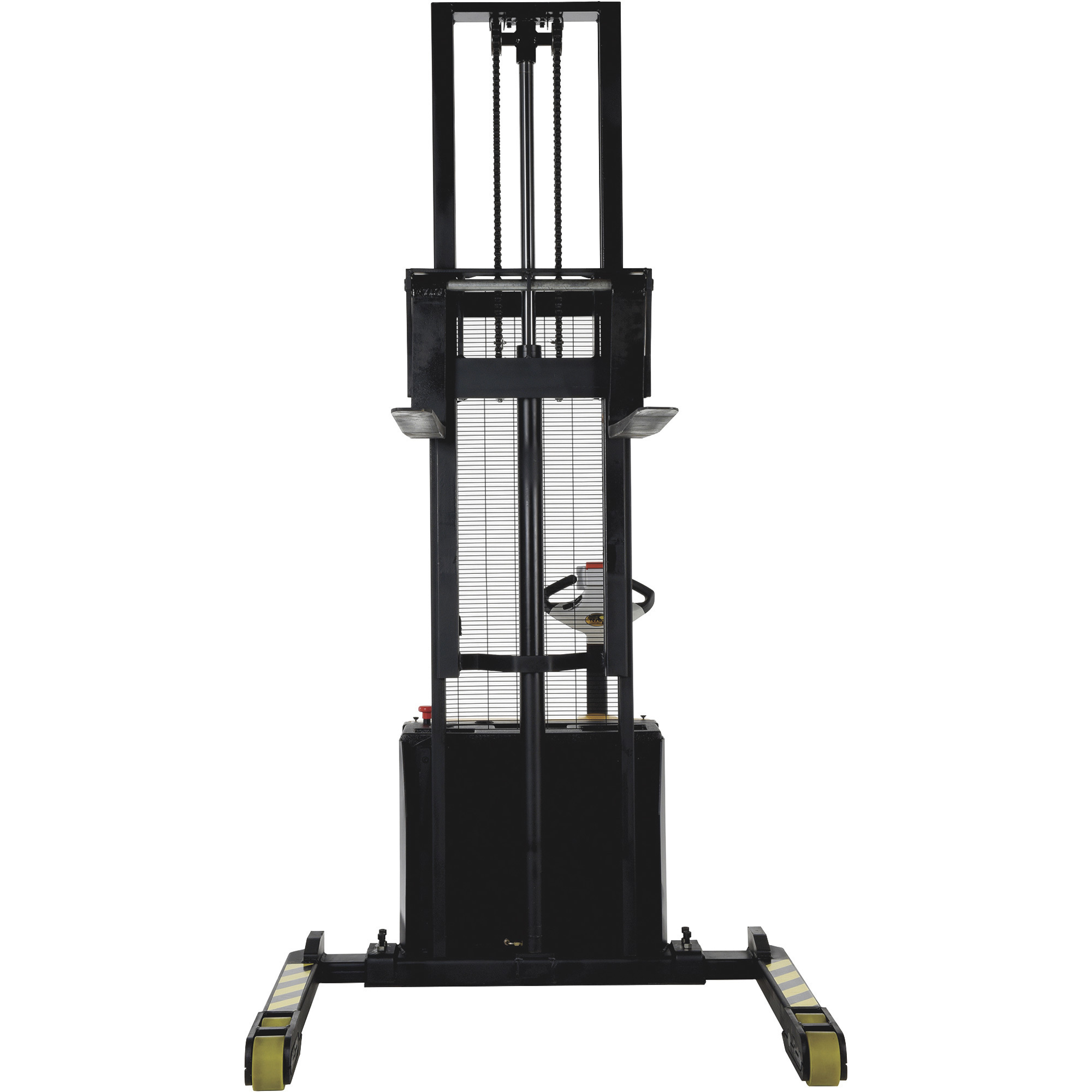 Vestil Double Mast Fully Powered Electric Stacker, 2000-3000-Lb ...