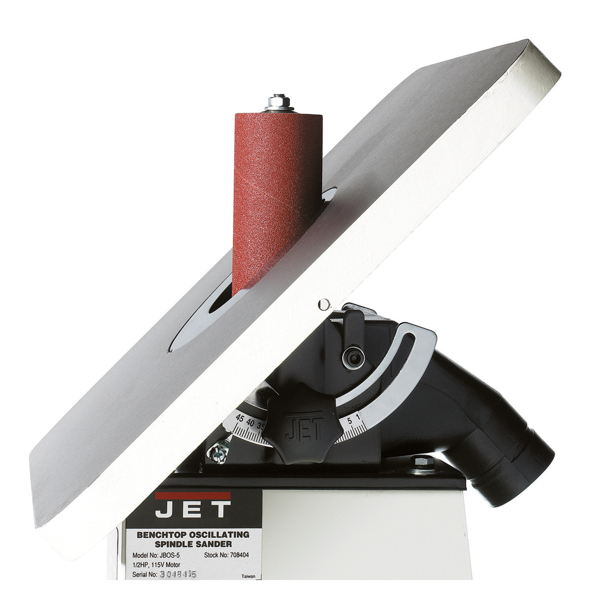 JET Benchtop Oscillating Spindle Sander, 1/2 HP, Model# JBOS-5 ...