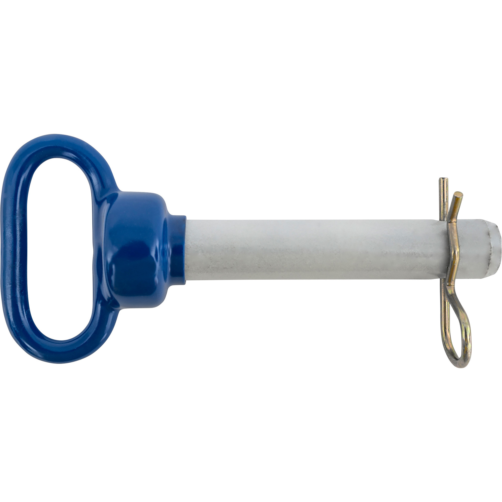 Buyers Products Steel Hitch Pin with Blue Poly-Coated Handle, 1in. Dia ...
