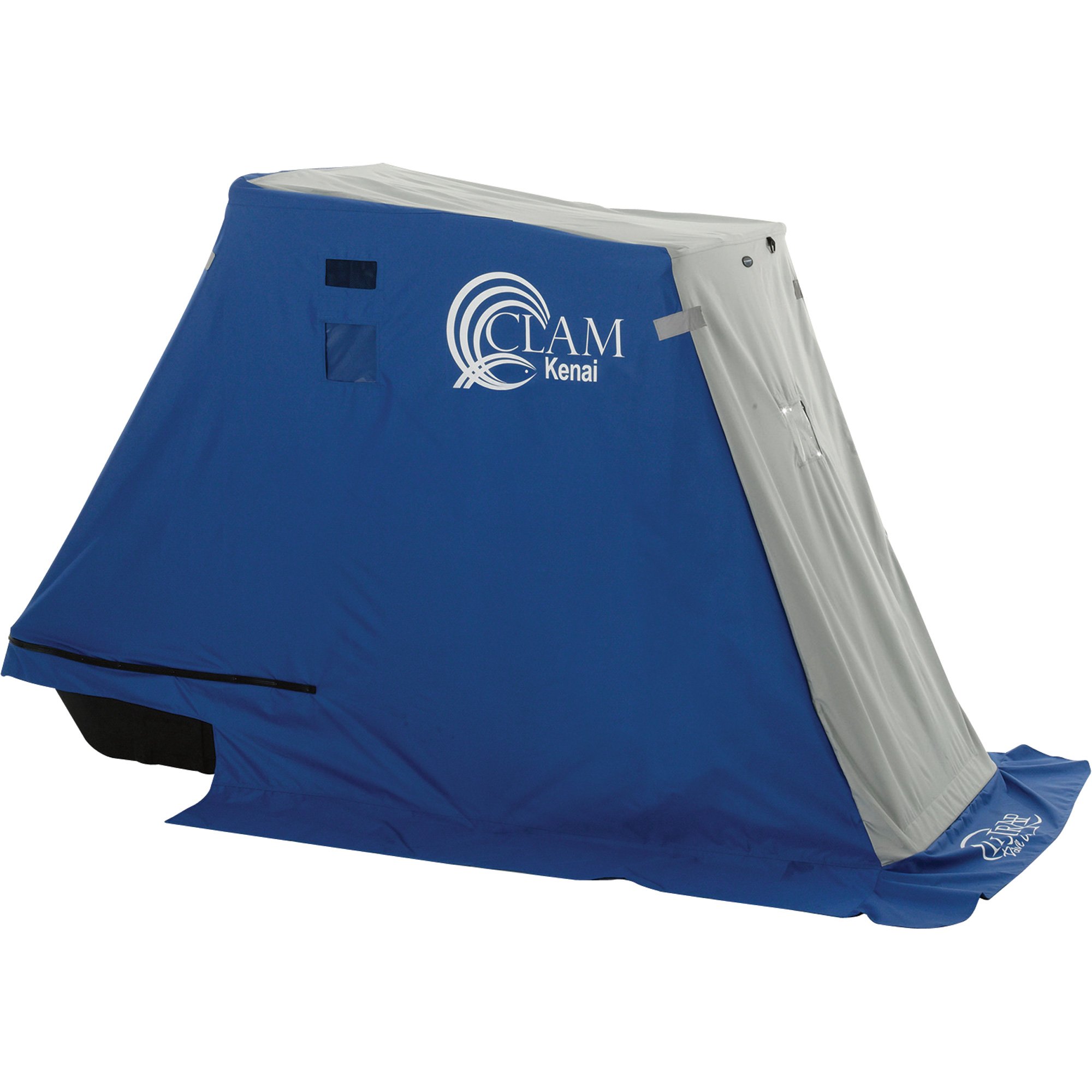 Clam Ice Fishing Kenai One Man Flip-Over Shelter, Model# 8391 ...