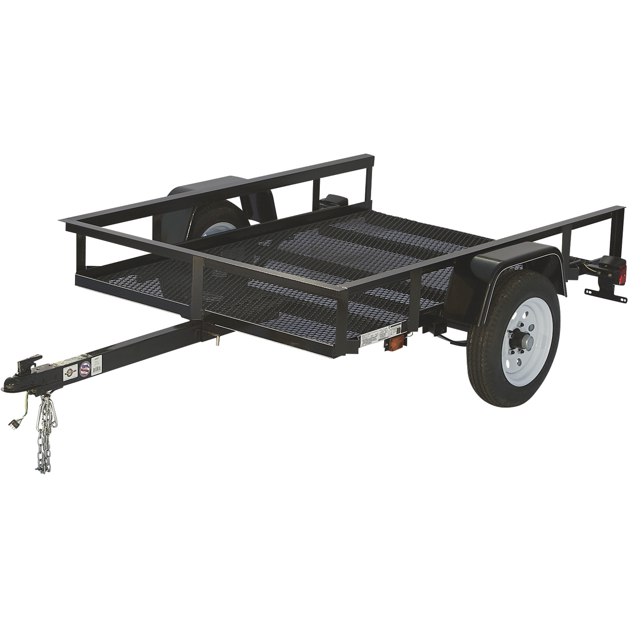 Carry-On Trailers 4ft. x 6ft. Tilt Utility Trailer, 2,000-Lb. GVWR ...