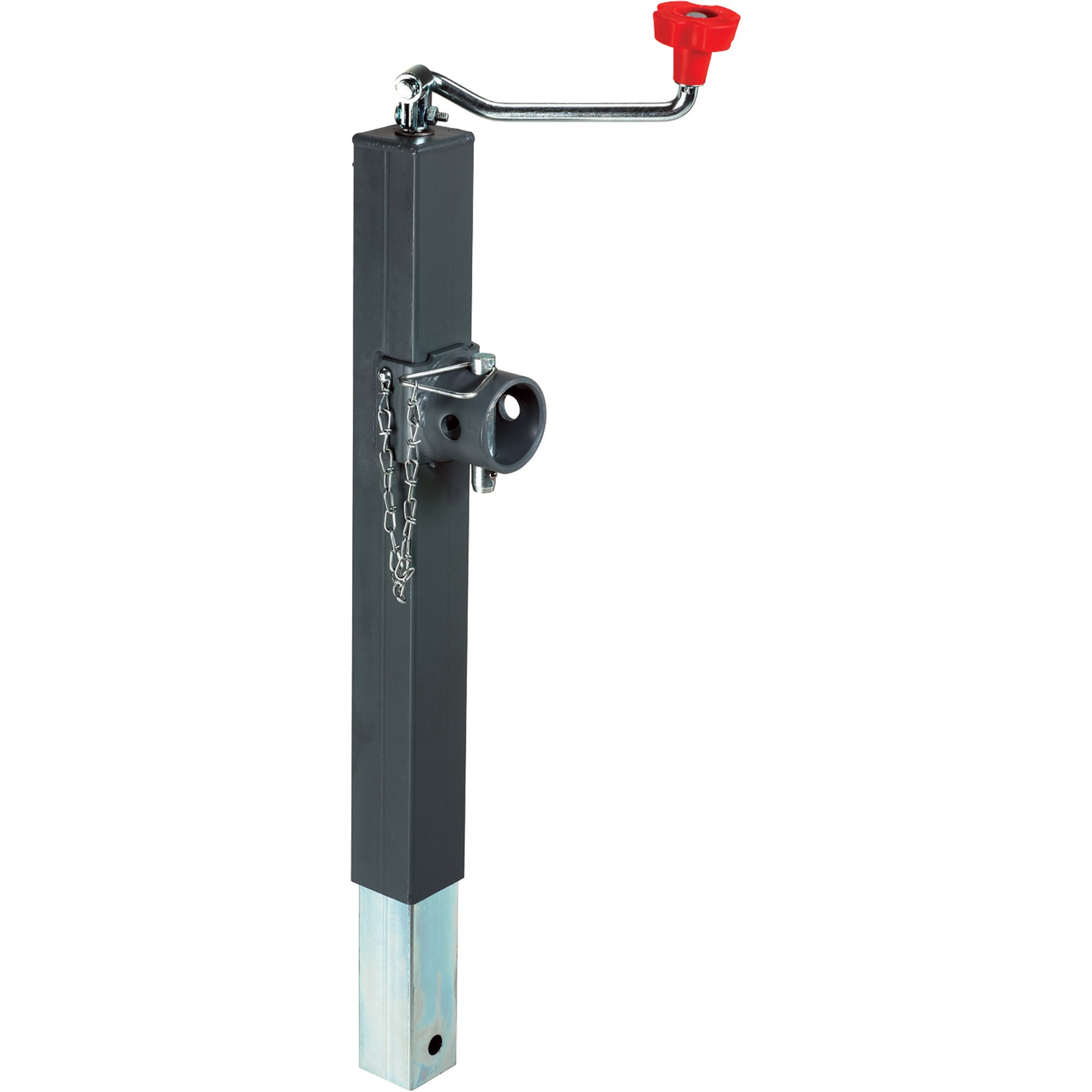 Bulldog Square Tube Jack — 3000-Lb. Lift Capacity, Weld on Tube Mount ...