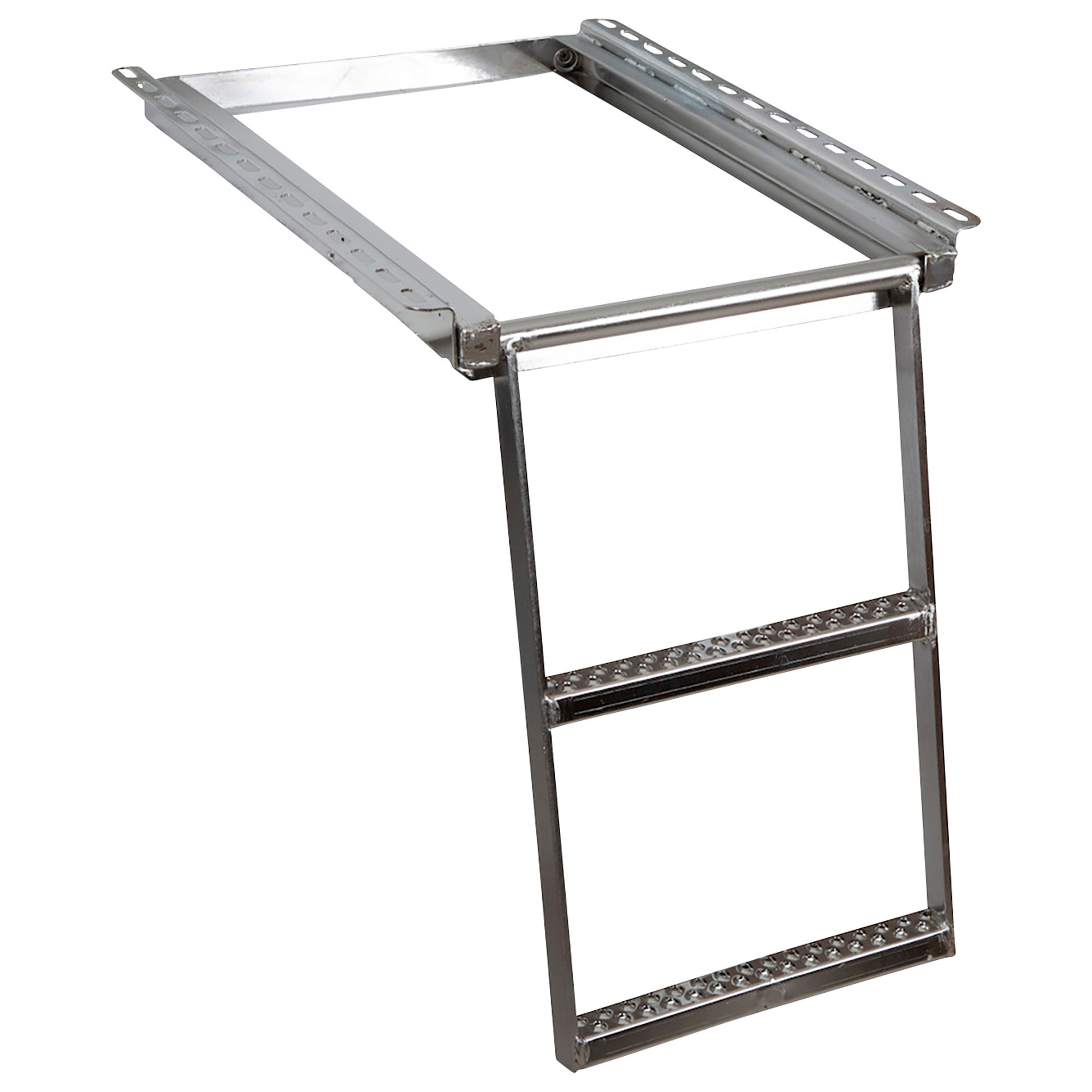Buyers Products 2-Rung Stainless Steel Retractable Truck Step, Model ...