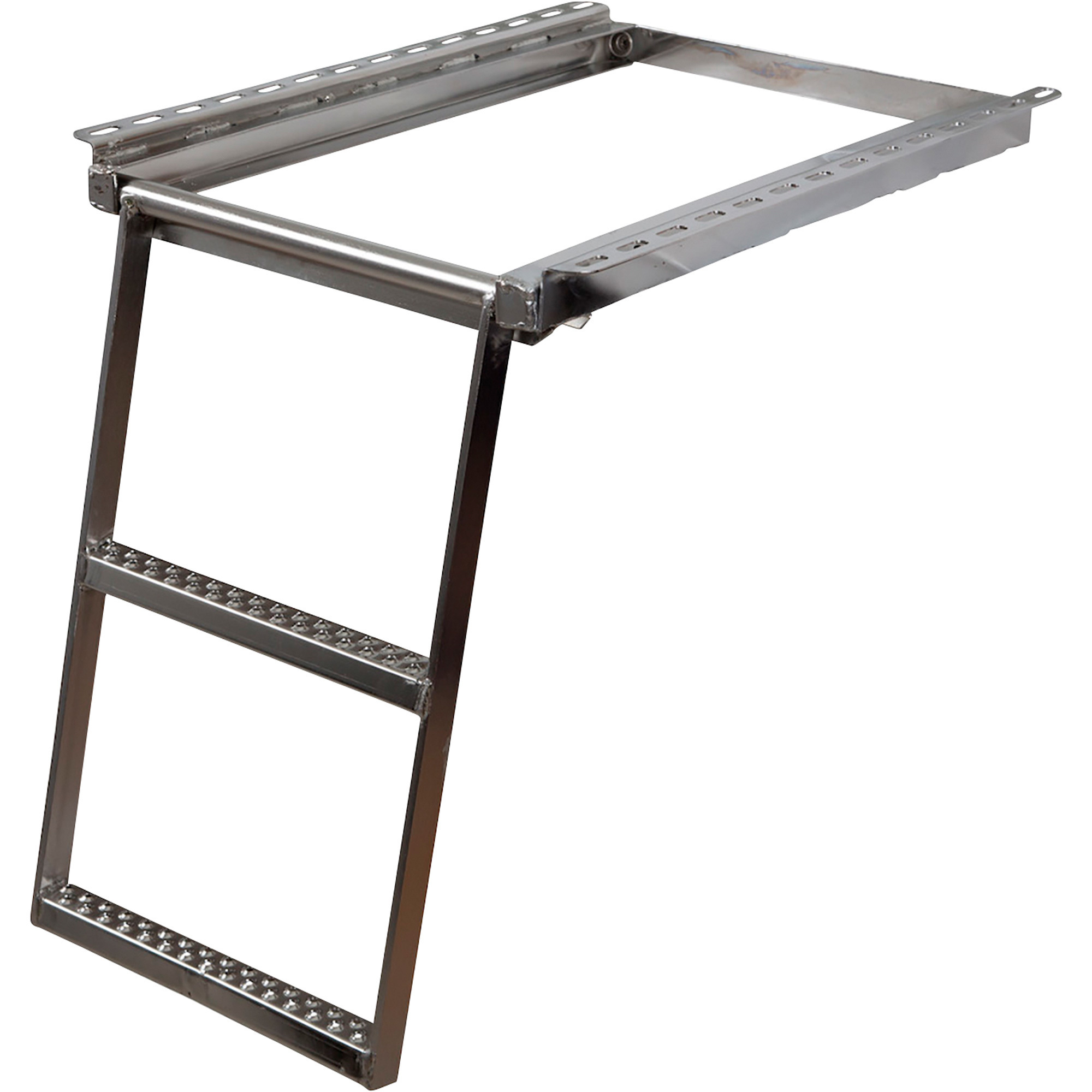 Buyers Products 2-Rung Stainless Steel Retractable Truck Step, Model ...