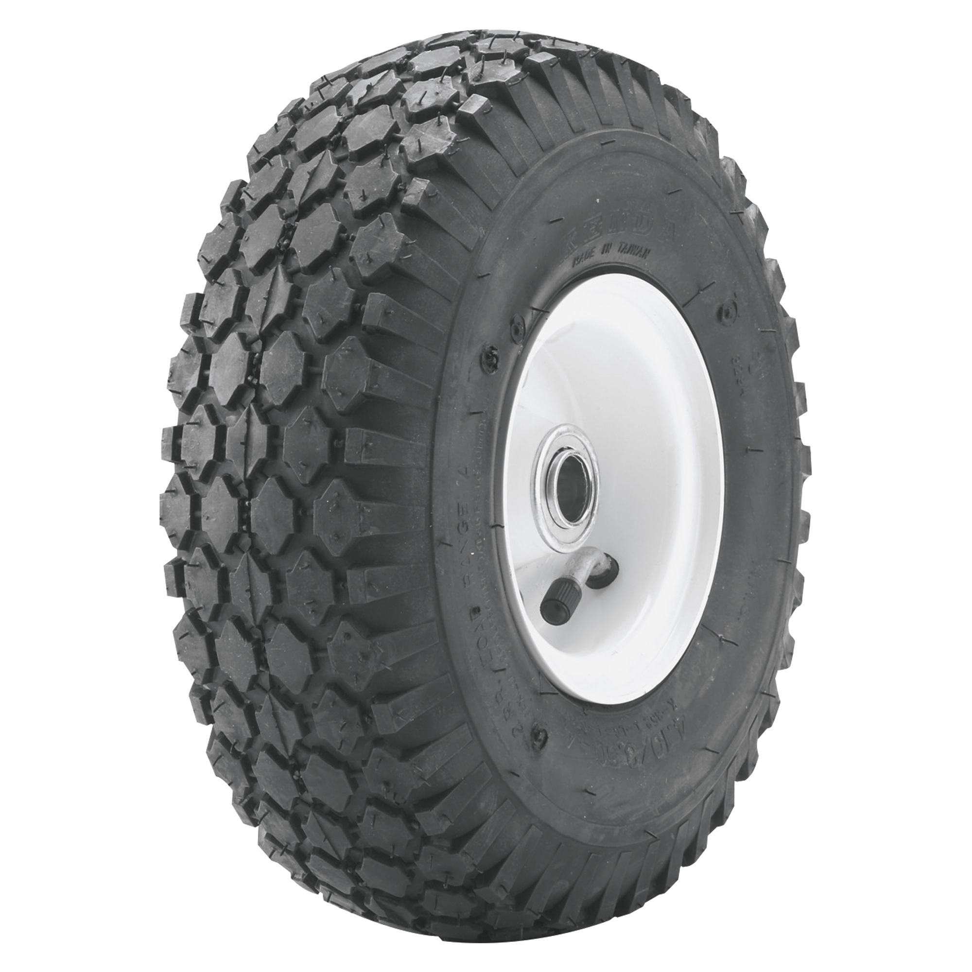 Kenda Split Rim Low-Speed Pneumatic Wheel Assembly, 10.5in. x 410/350 x ...