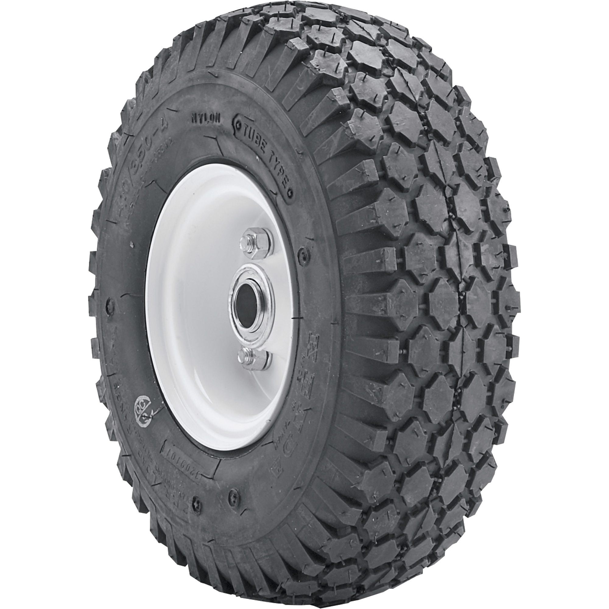 Kenda Split Rim Low-Speed Pneumatic Wheel Assembly, 10.5in. x 410/350 x ...