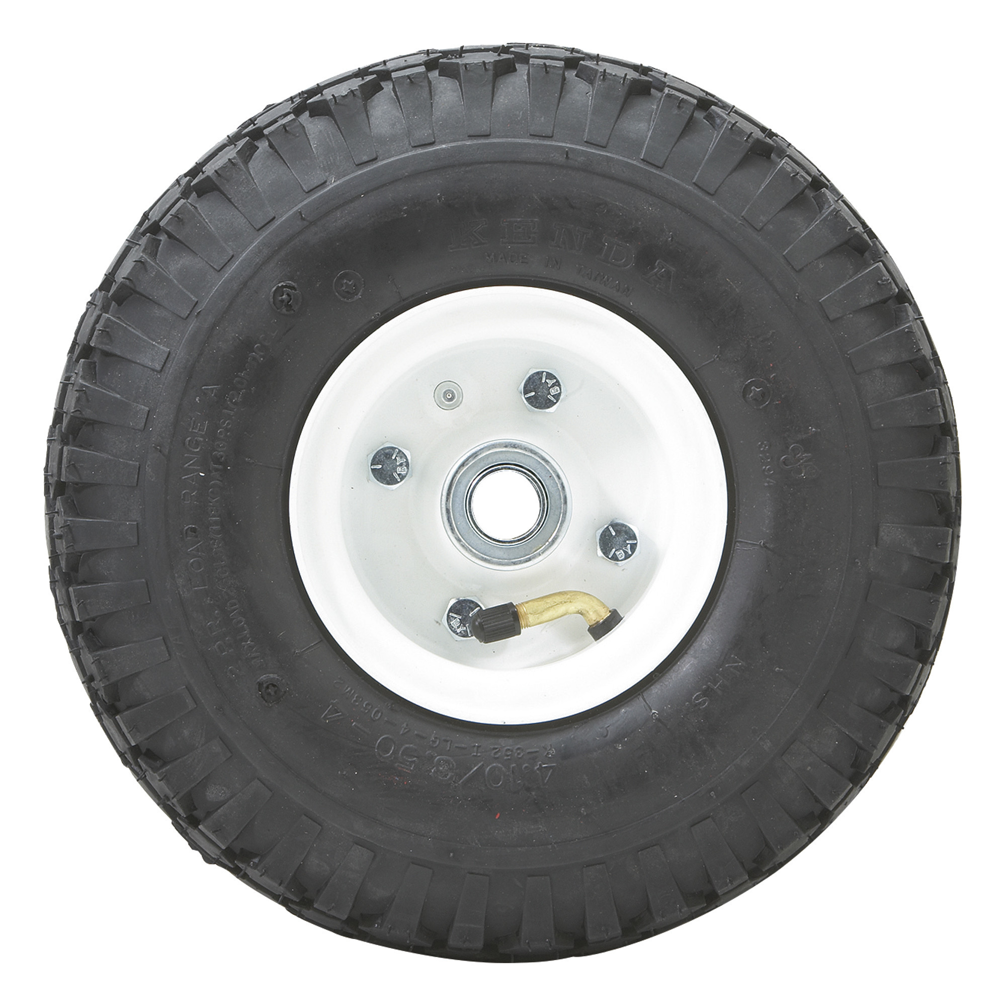 Kenda Split Rim Low-Speed Pneumatic Wheel Assembly, 10.5in. x 410/350 x ...
