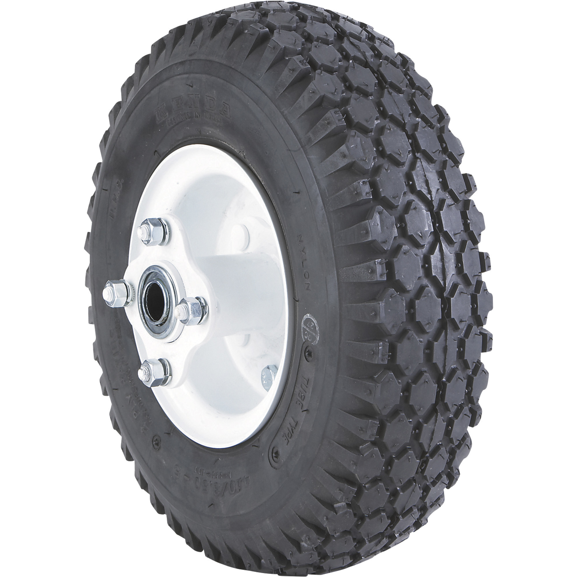 2-Pc. Split Rim with 3 1/2in. Dual Flange Hub Wheel Assembly, 12.5in. x ...