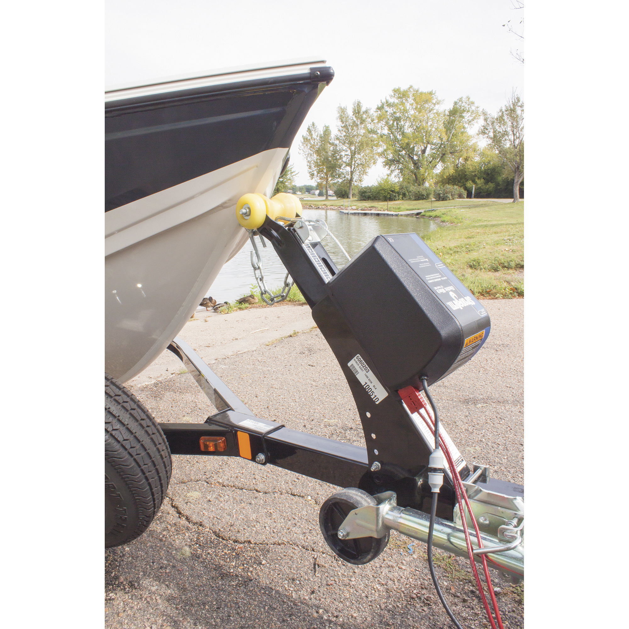 Dutton-Lainson StrongArm 12 Volt DC Powered Electric Winch with Remote ...