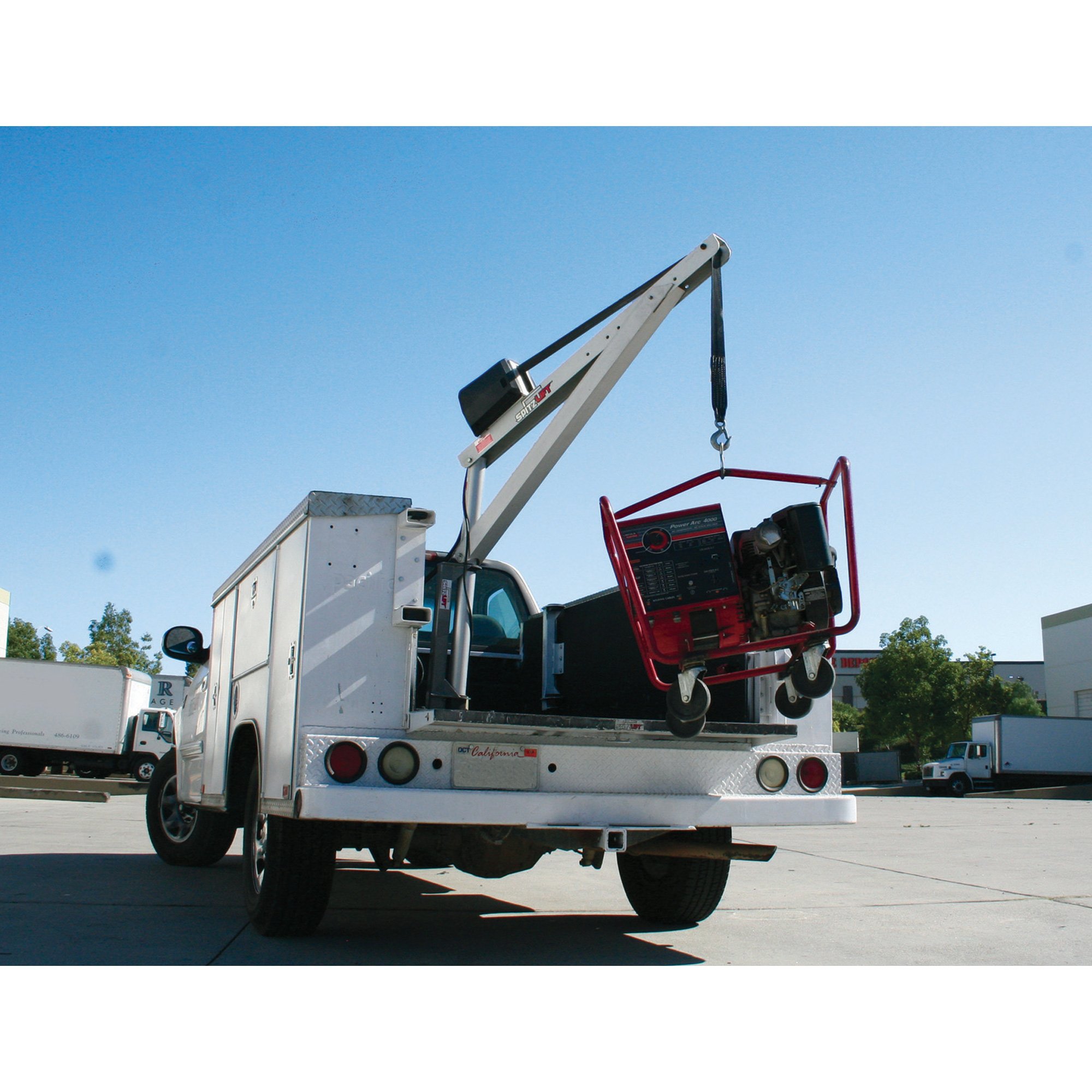 SpitzLift 4-Ft. Portable Crane — Manual Lift, Model# LTLP-436 ...