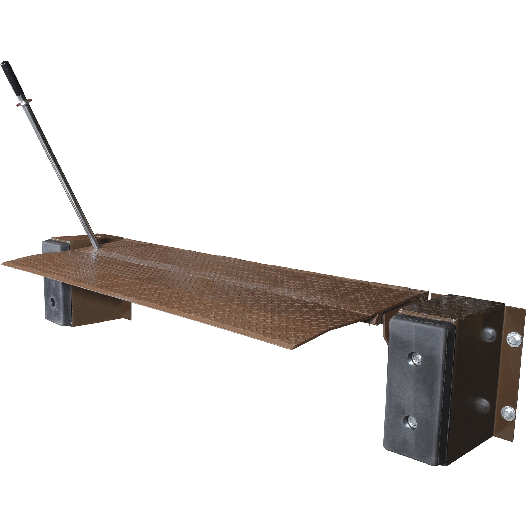 Vestil Mechanical Dock Leveler - 72in.W, 25,000-Lb. Capacity, Brown ...