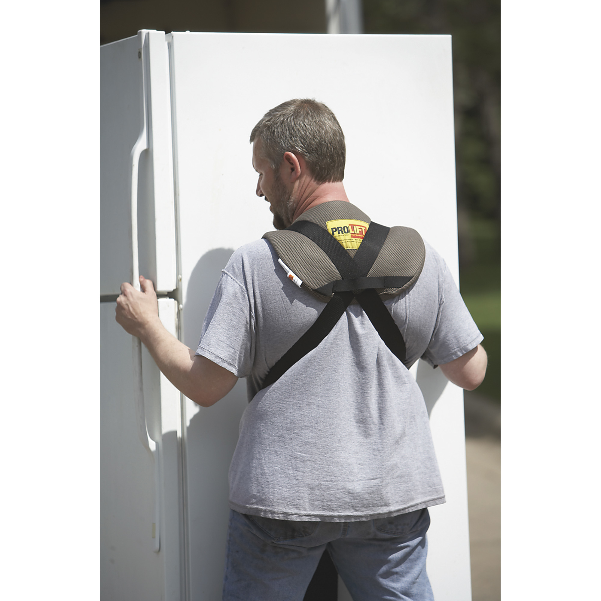 Pro Lift Shoulder Dolly Moving Strap System, Dual Harness, 1,000Lb ...